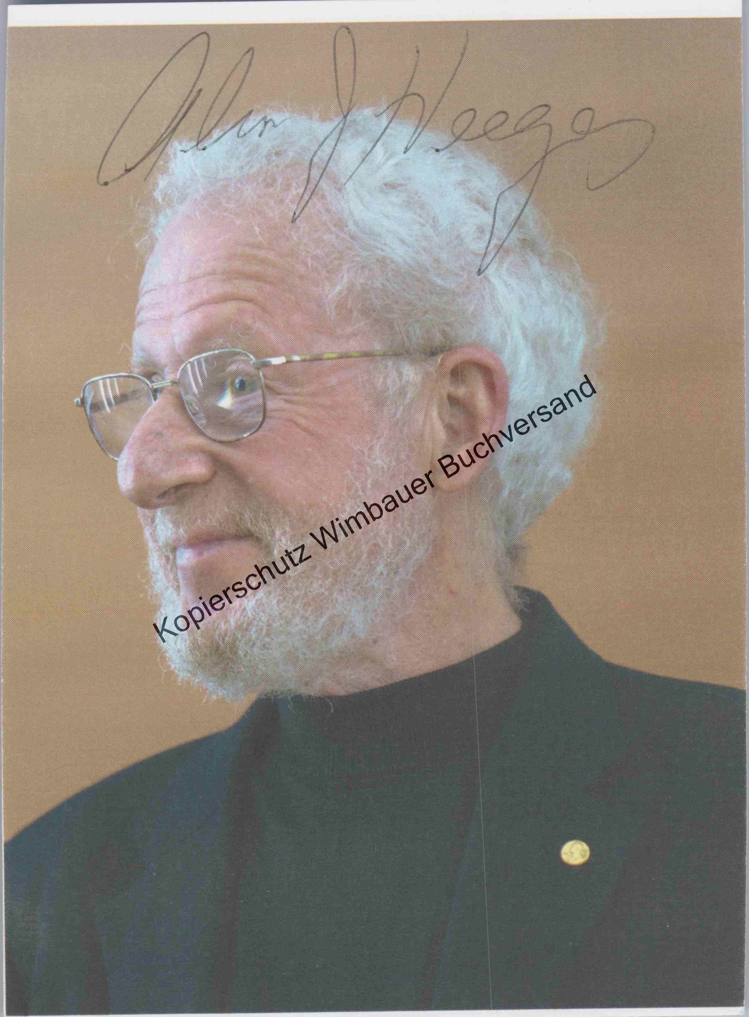 Alan Heeger Nobelpreis für Chemie 2000 // Autogramm Autograph signiert ...