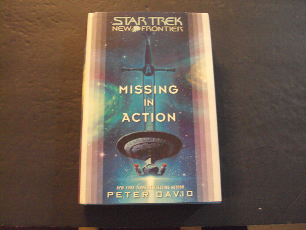 Star Trek New Frontier Missing In Action hc Peter David 1st Print 1st ...