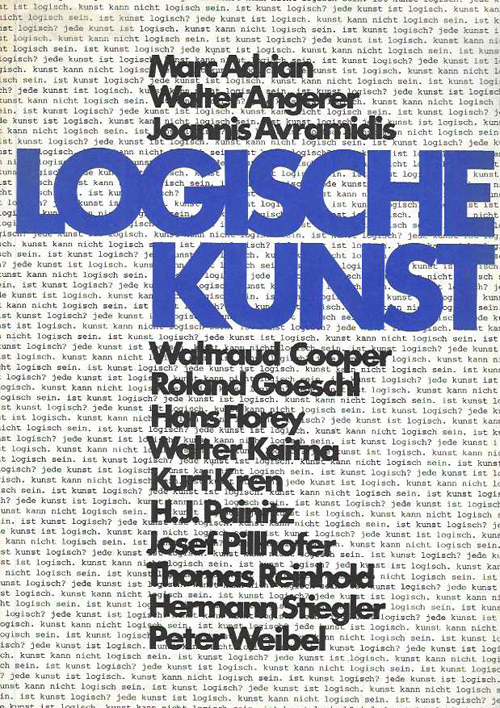 Logische Kunst. Ist Kunst logisch? Jede Kunst ist logisch. Kunst kann ...