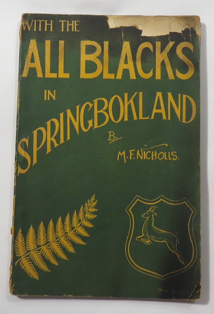 With the All Blacks in Springbokland 1928 by Nicholls, M. F.: Fair ...