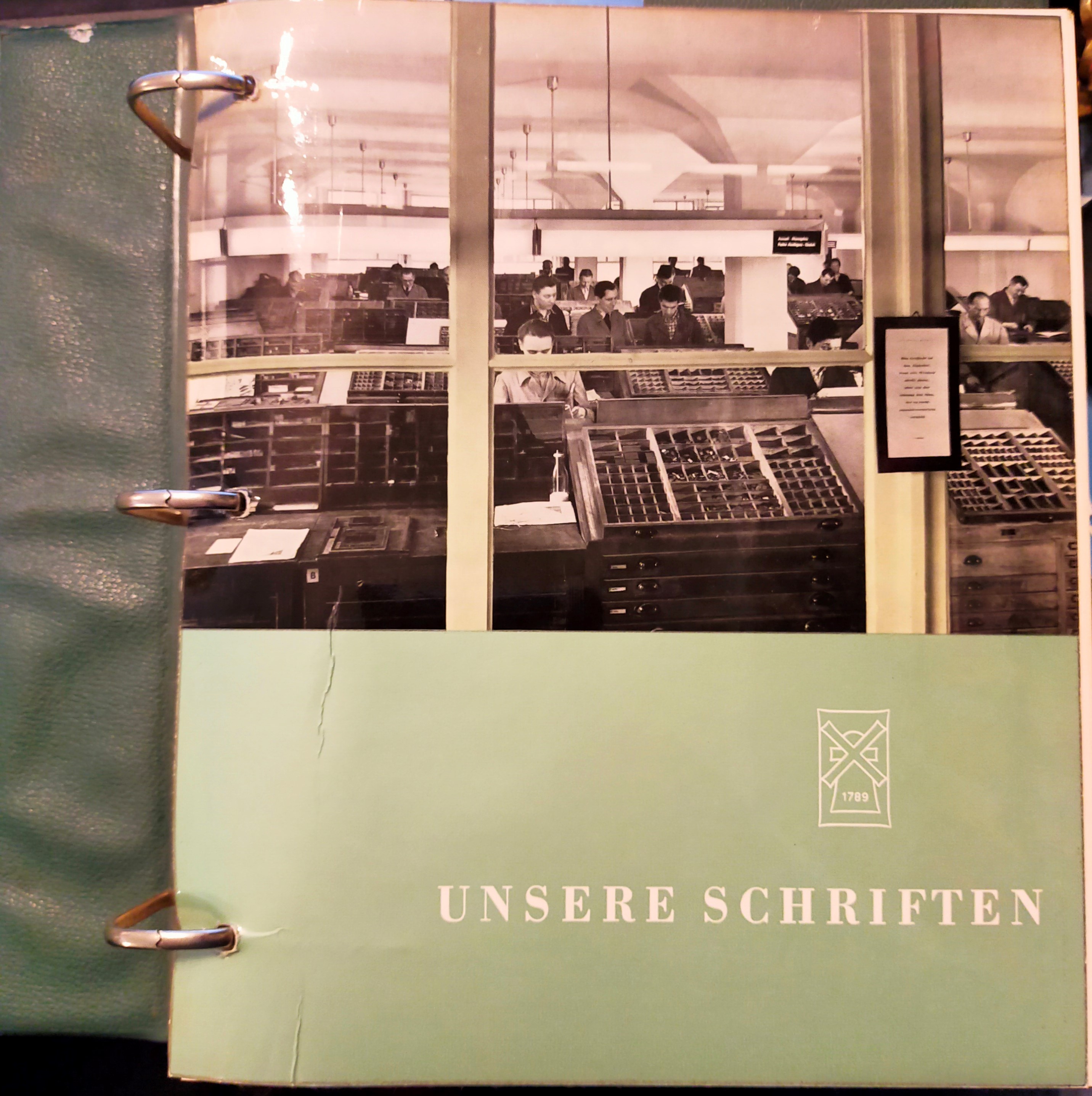 Stalling Schriften. Unsere Schriften. Musterbuch mit ca 400 ...