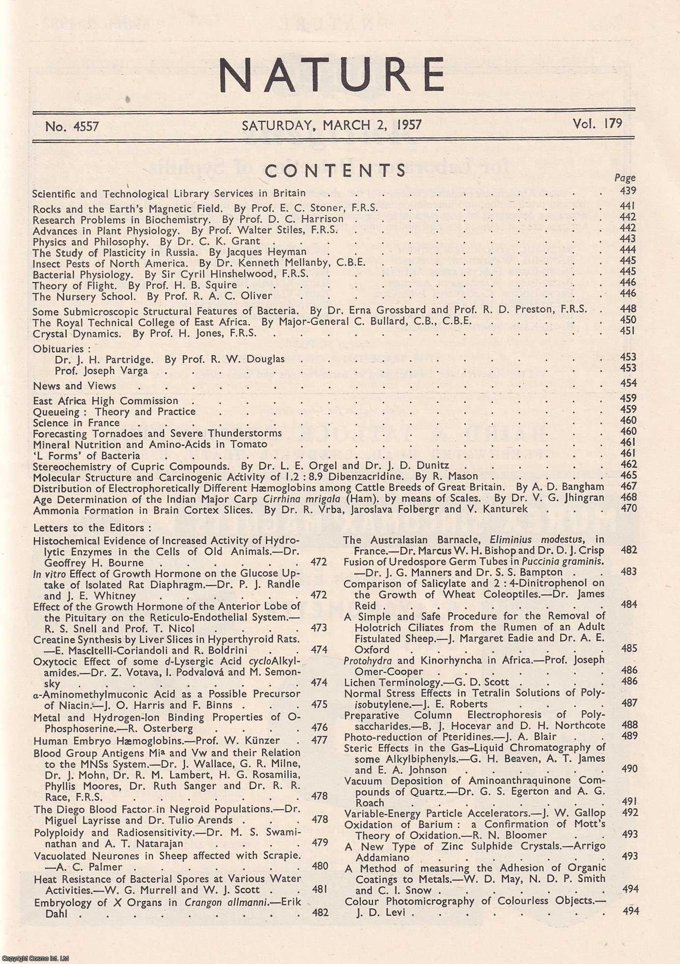 Some Submicroscopic Structural Features of Bacteria, by Dr. Erna ...