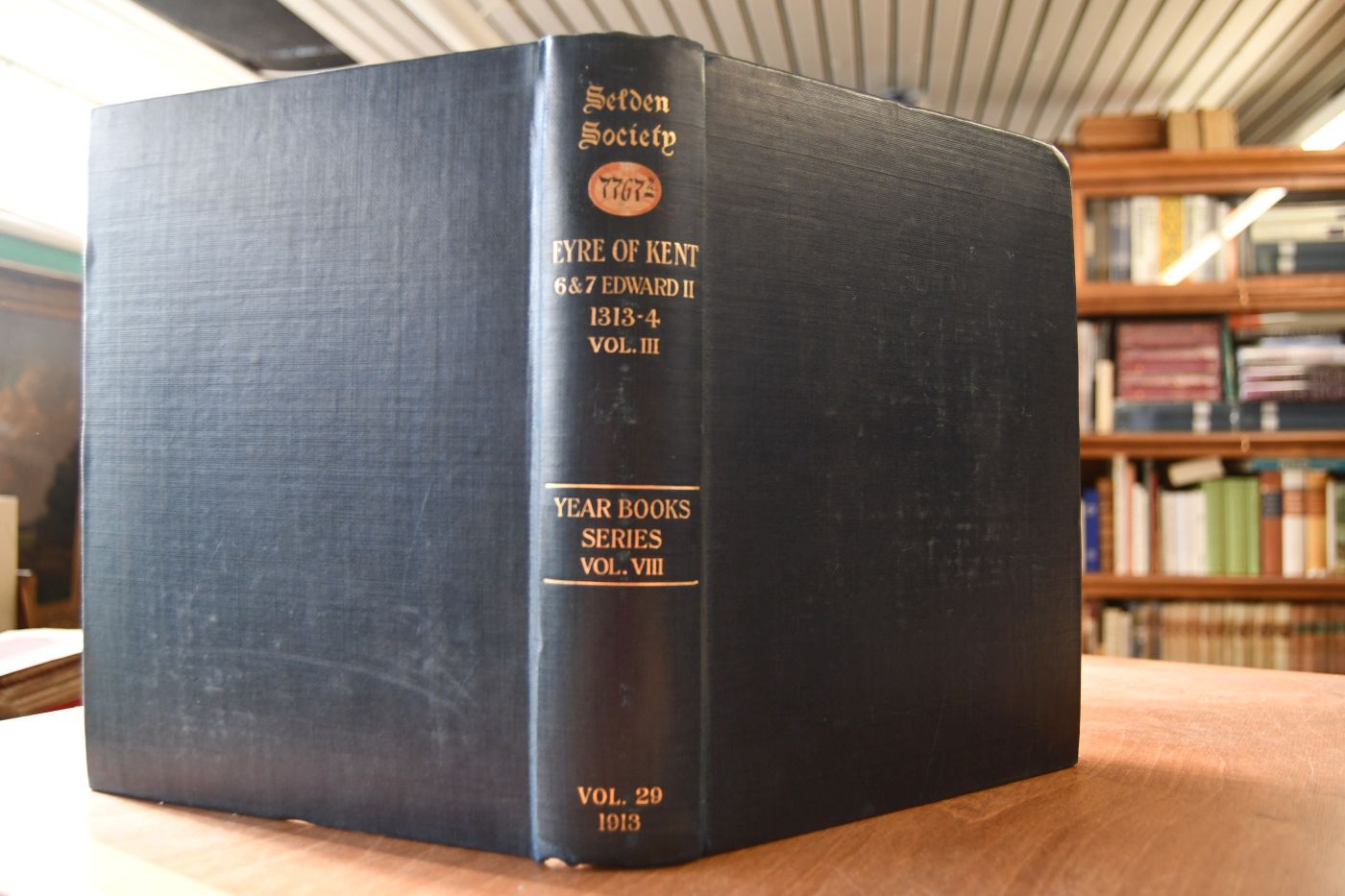 Year Books of Edward II. Vol. VIII. The Eyre of Kent 6&7 Edward II. A.D ...