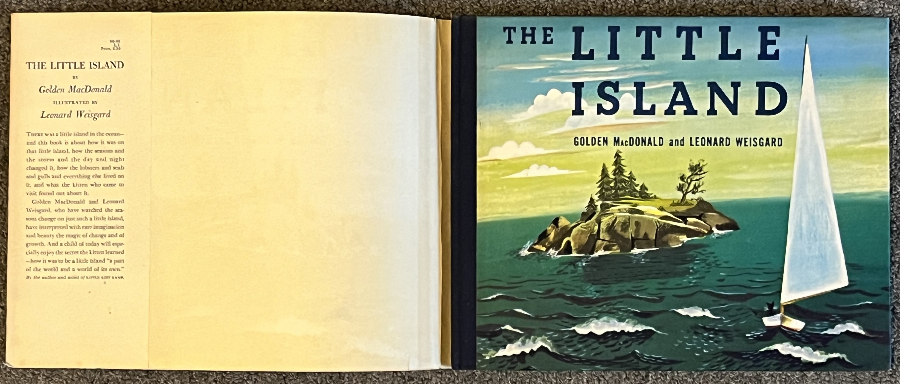 The Little Island by MacDonald, Golden [Margaret Wise Brown] & Leonard ...