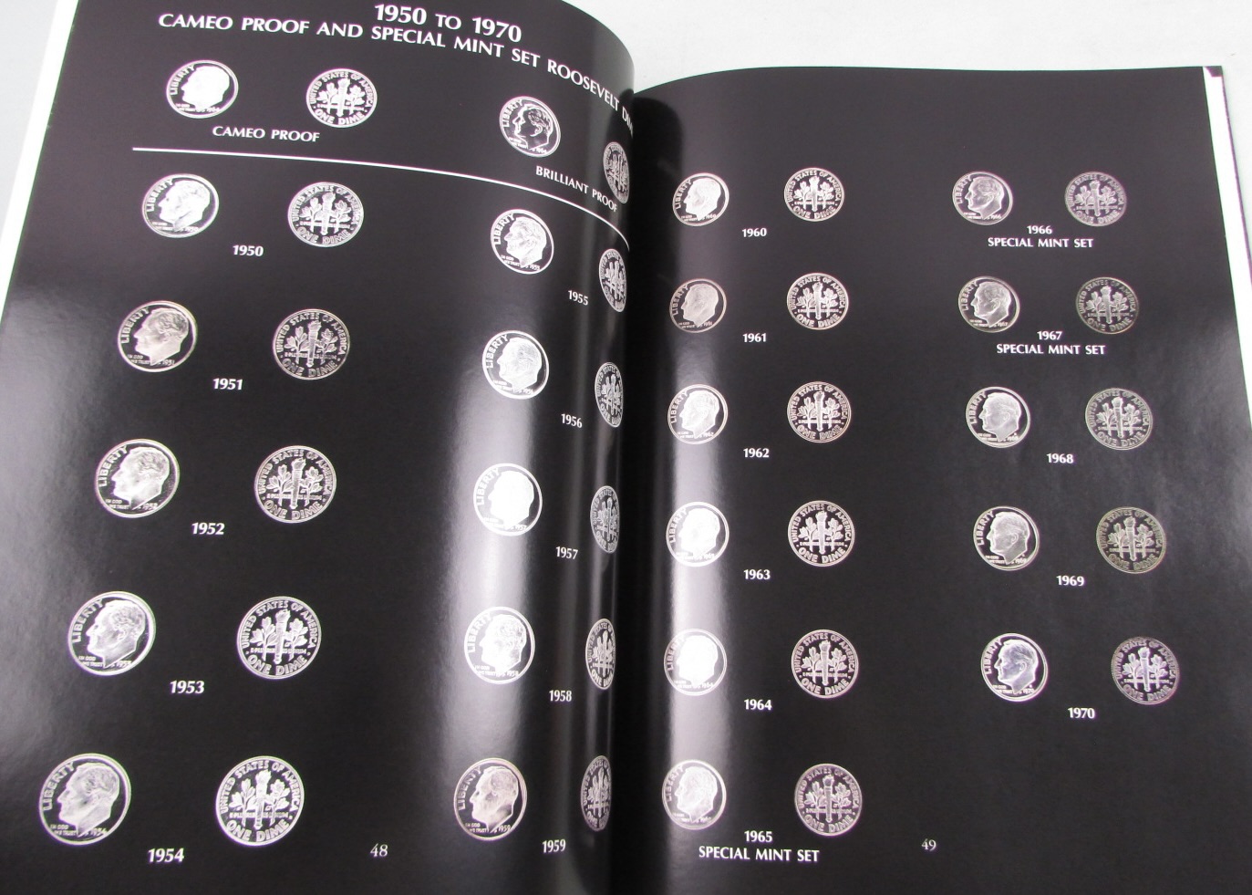 Cameo and Brilliant Proof Coinage of the 1950 to 1970 Era by Tomaska ...