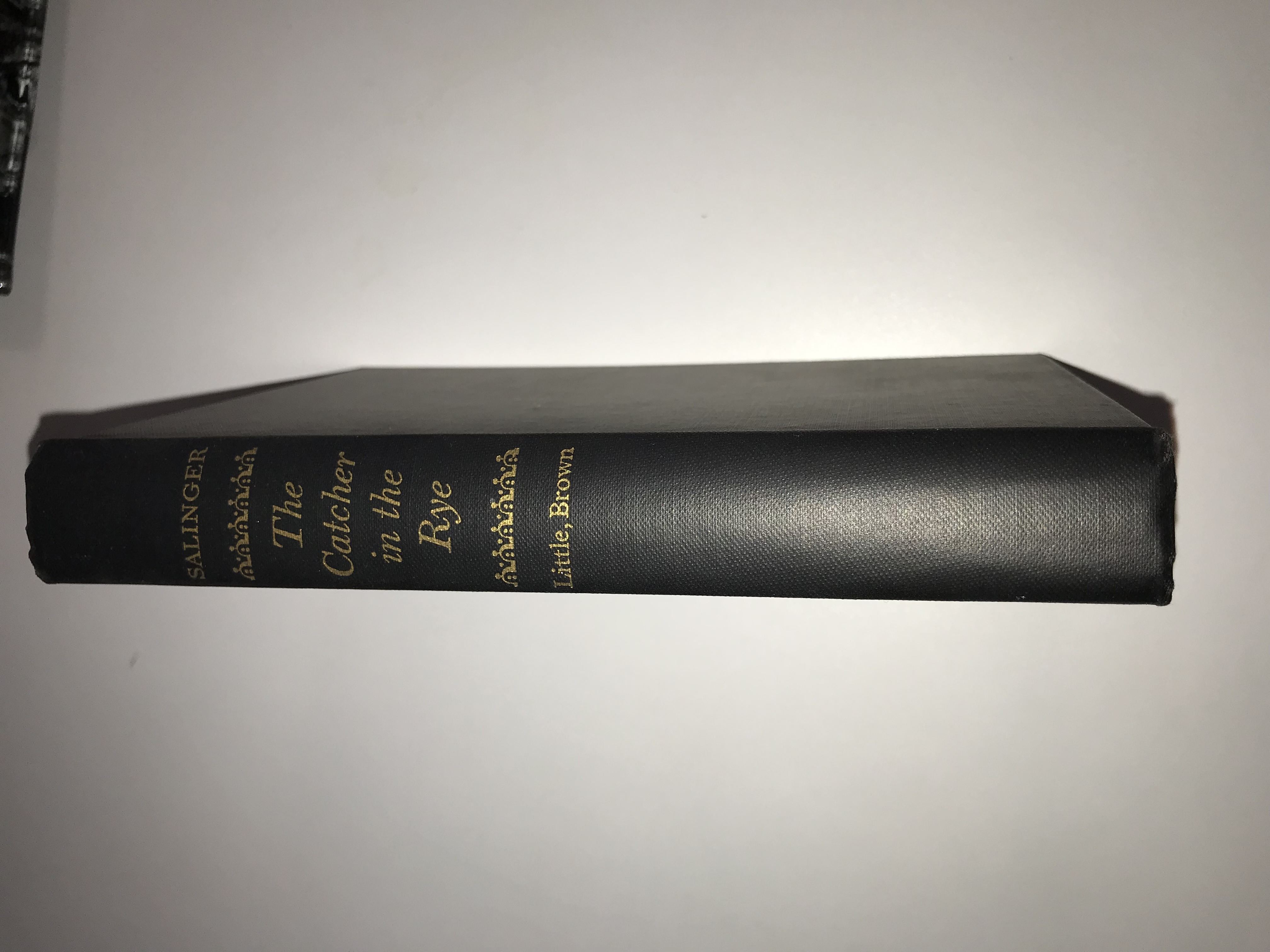 Catcher rye Salinger first edition 3th state true 2nd dust-jacket ...