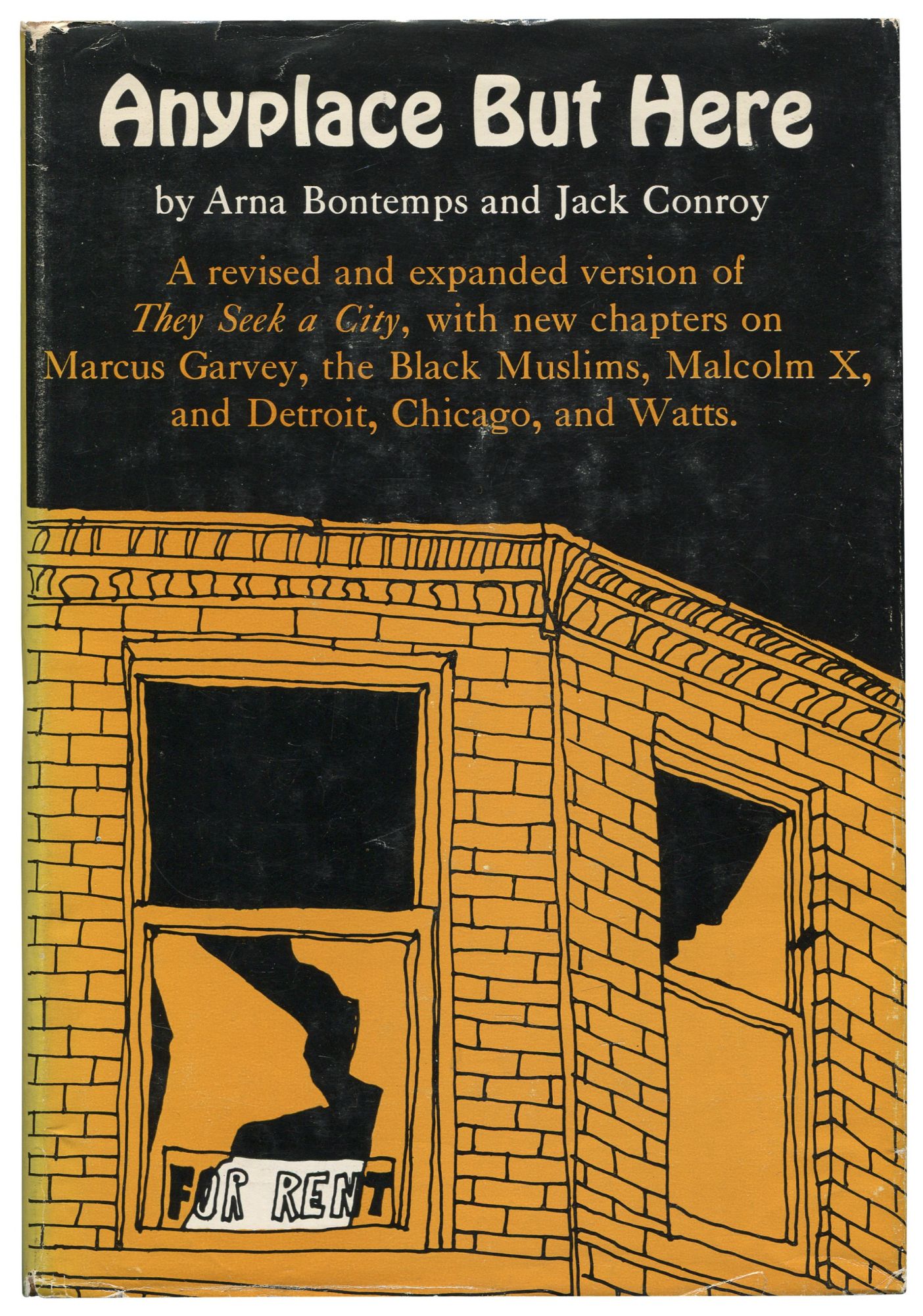 Anyplace But Here by BONTEMPS, Arna, Jack Conroy: Near Fine Hardcover ...