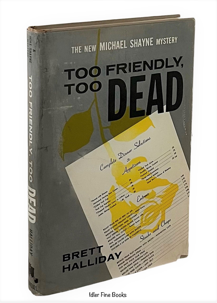 Too Friendly, Too Dead: A Mike Shayne Mystery by Halliday, Brett [David ...