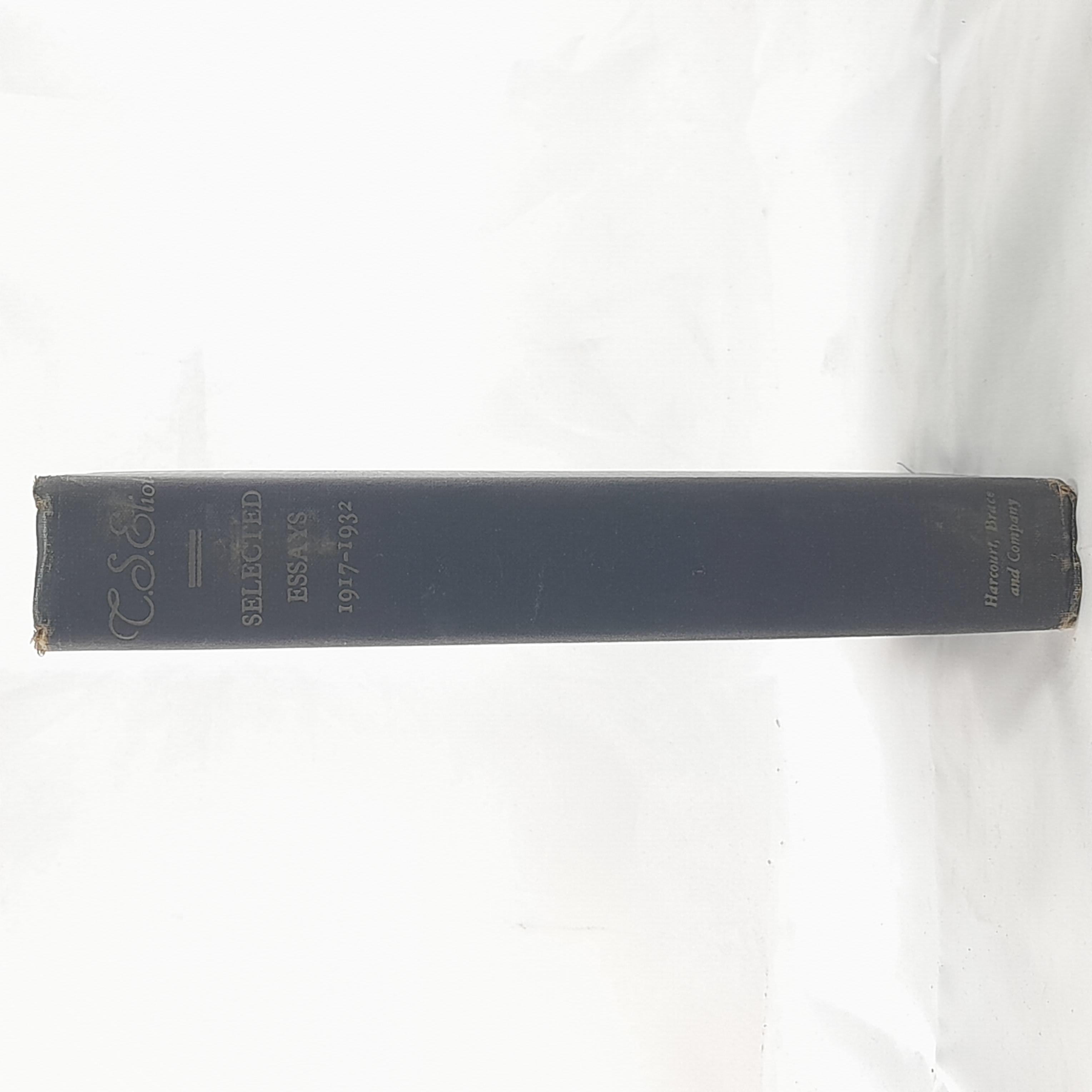 Selected Essays, 1917-1932 von T. S. Eliot: GOOD HARDCOVER (1932 ... Selected Essays, 1917-1932 von T. S. Eliot: GOOD HARDCOVER (1932 ...