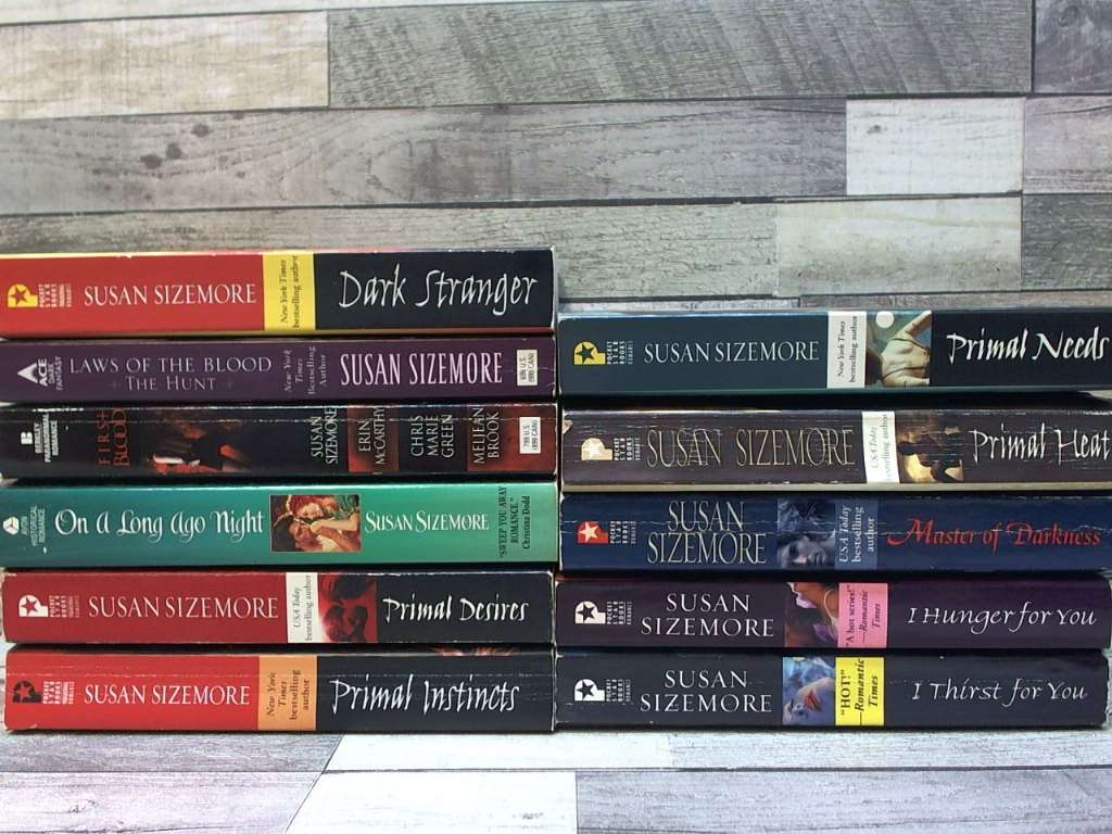11 Susan Sizemore Paranormal Series (Primal Desires, Primal Instincts ...