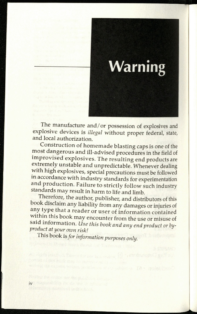 Ragnar's Homemade Detonators by Ragnar Benson: As New Paperback (1993 ...