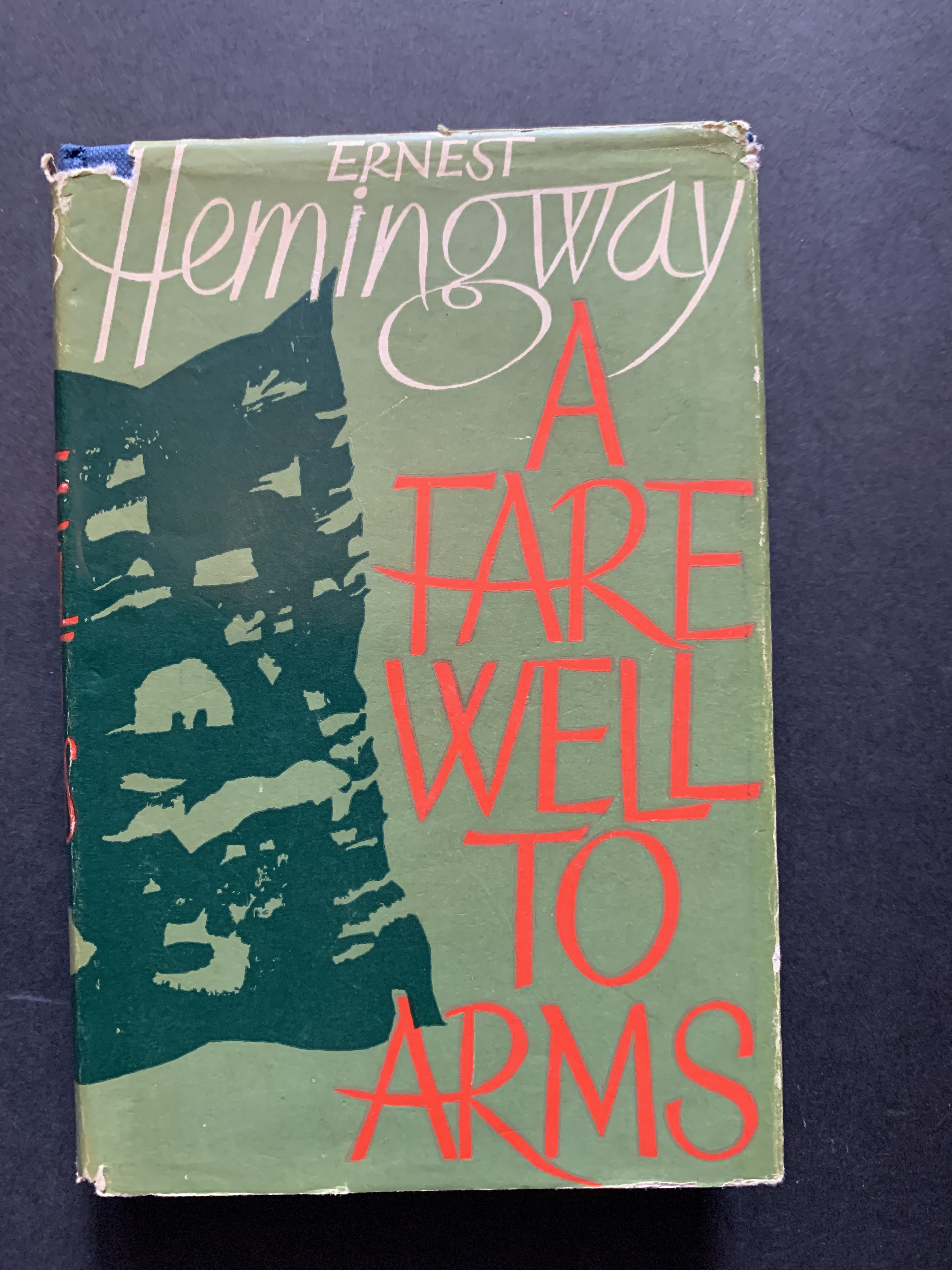 A Farewell to Arms by Hemingway, Ernest: Very Good Hardcover (1958 ...