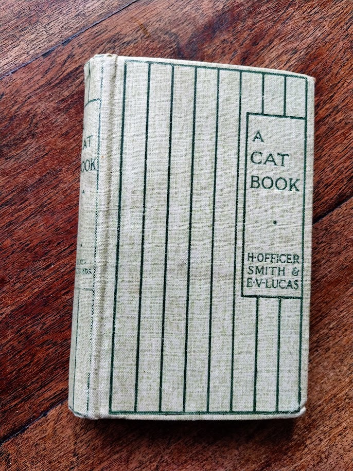 A Cat Book by E. V. Lucas: Good Hardcover (1900) 1st Edition | Johnston ...