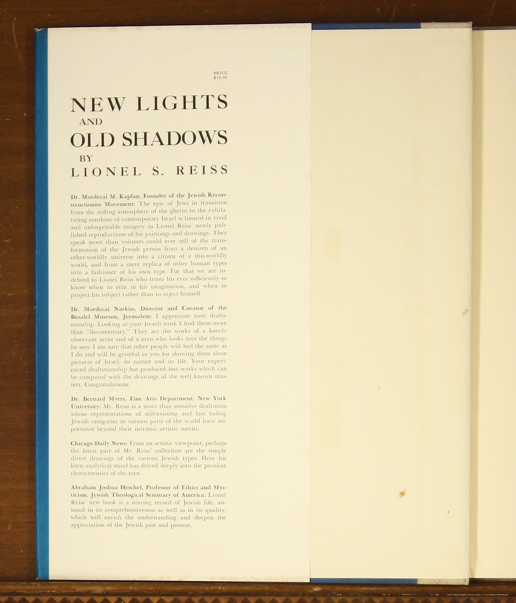 New Lights and Old Shadows: New Lights of an Israel Reborn; Old Shadows ...
