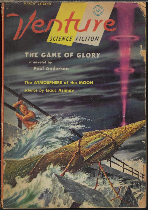 VENTURE Science Fiction: March, Mar. 1958 by Venture (Algis Budrys ...
