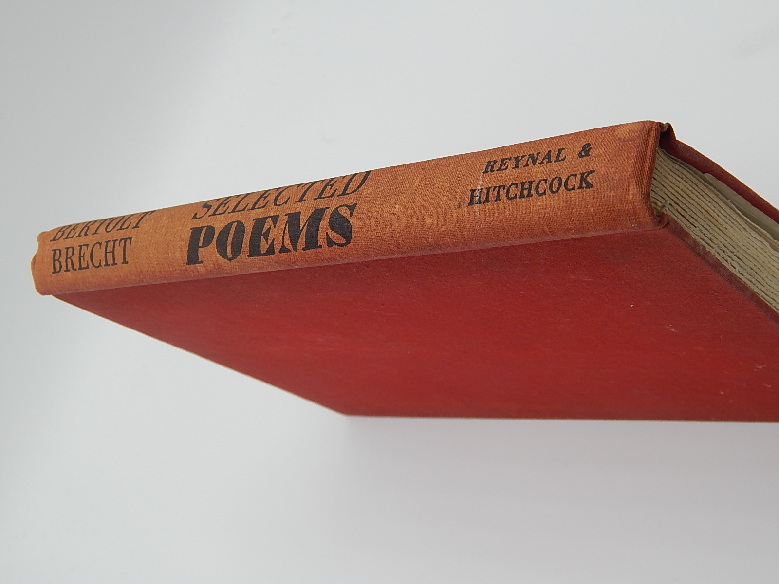 Selected Poems by Bertolt Brecht (H.R. Hays, Trans and Intro): Very ...