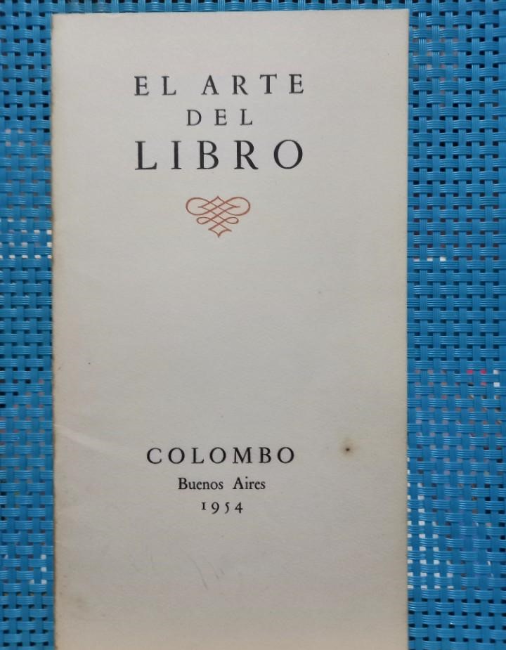 El Arte del Libro - Colombo - Bibliófilos - Catálogo de sus 120 mejores ...