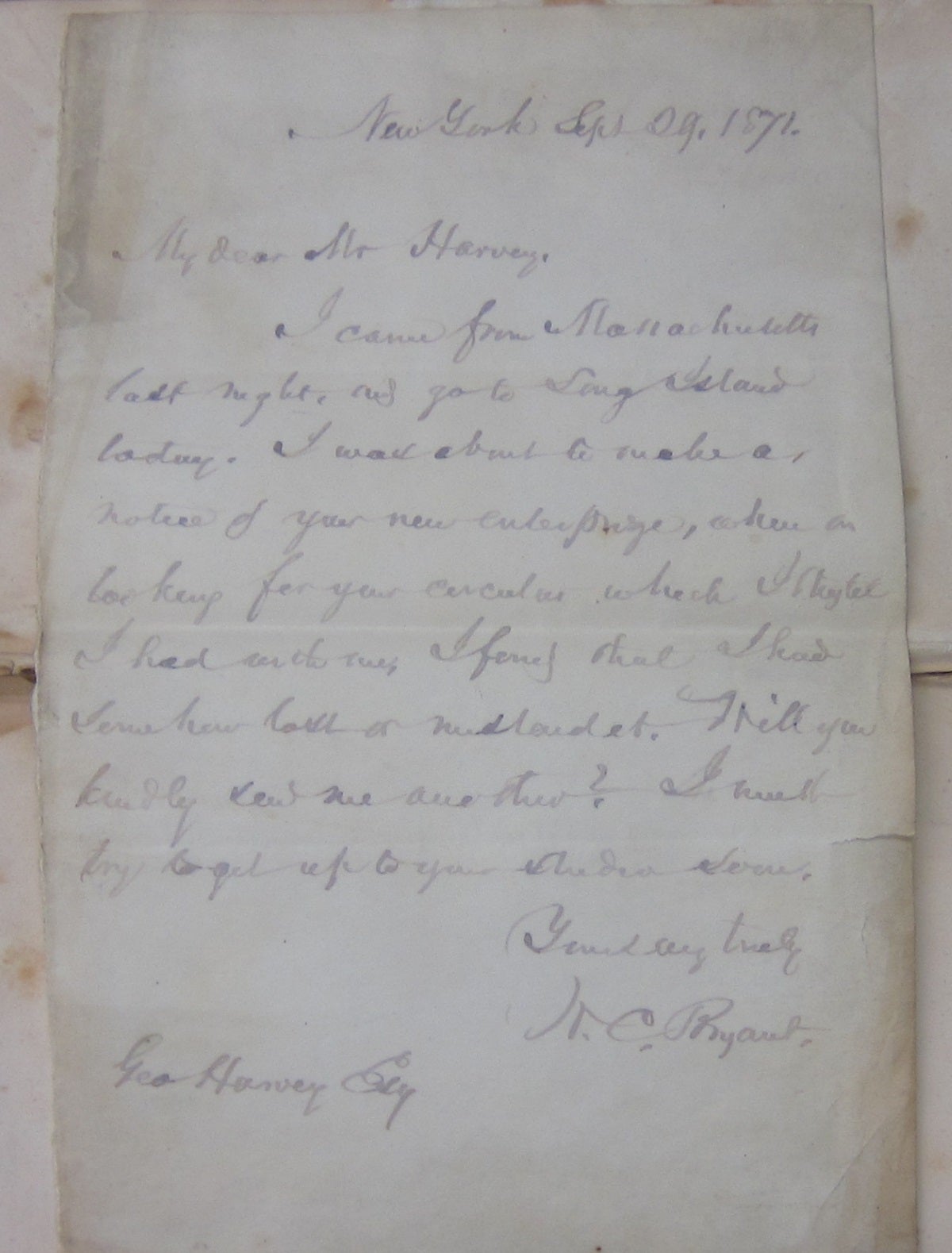 Poems with ALS by Bryant, William Cullen: Good Hardcover (1832) Signed ...