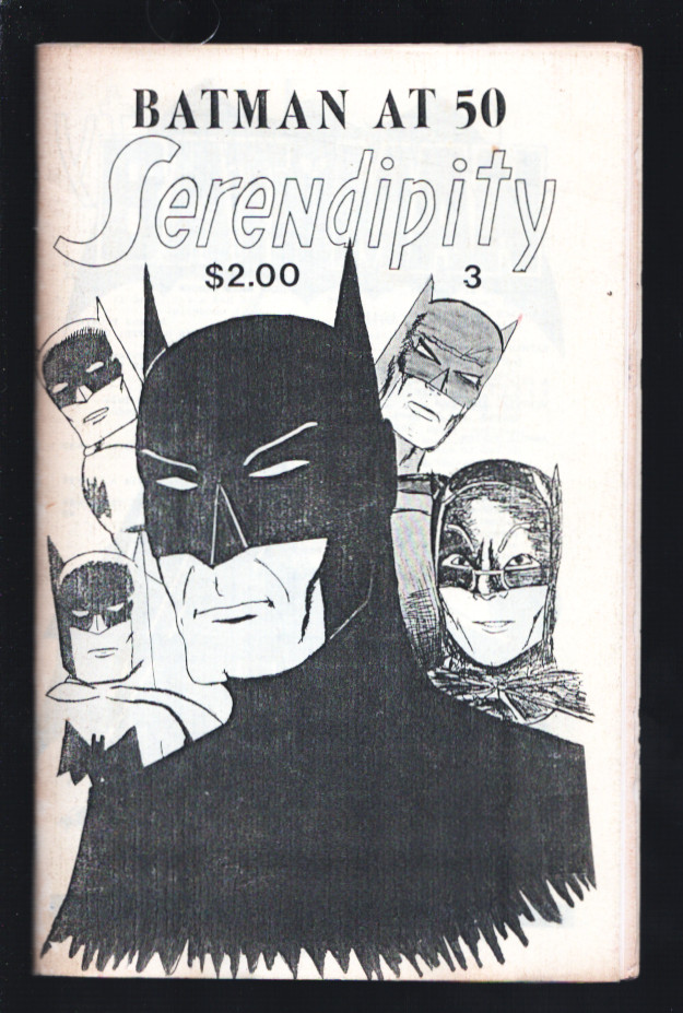 Serendipity #3 1989-Frankenstein monster-Batman from the 1930's -1980's ...