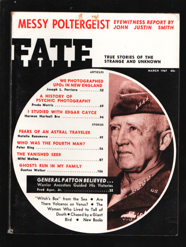 Fate 3/1967-Clark-General Patton cover & story-Murder in the First ...