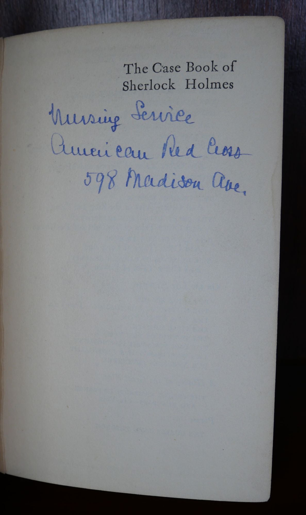 The Case Book of Sherlock Holmes by Arthur Conan Doyle: (1927) First ...