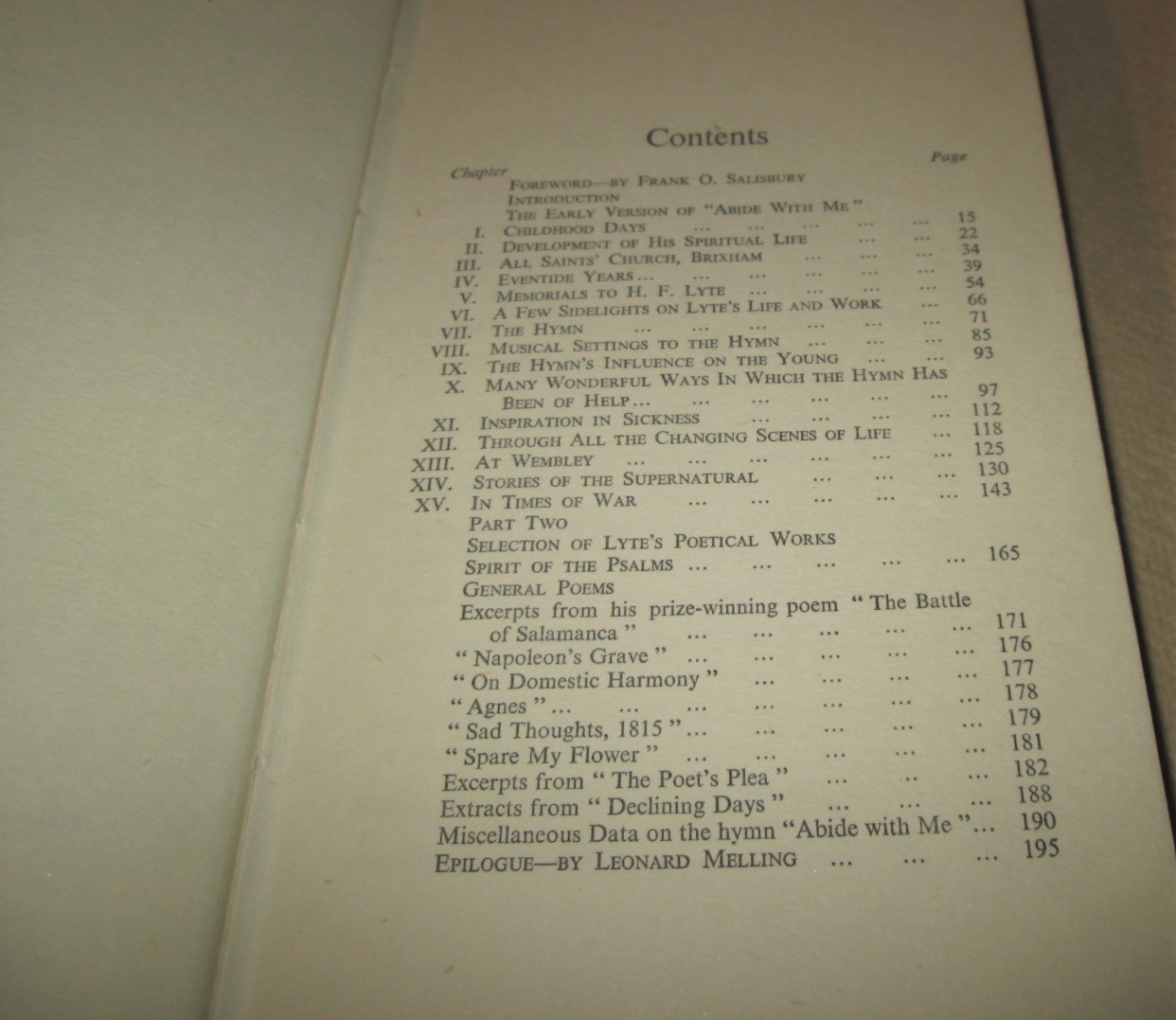 Henry Francis Lyte and the Story of "Abide With Me" by Garland, Henry ...