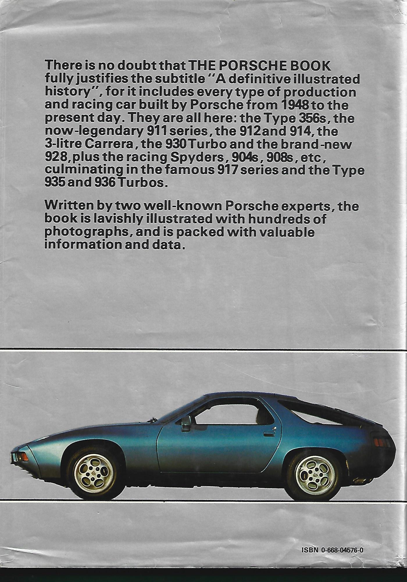 The Porsche Book: a definitive illustrated history by Lothar Boschen ...