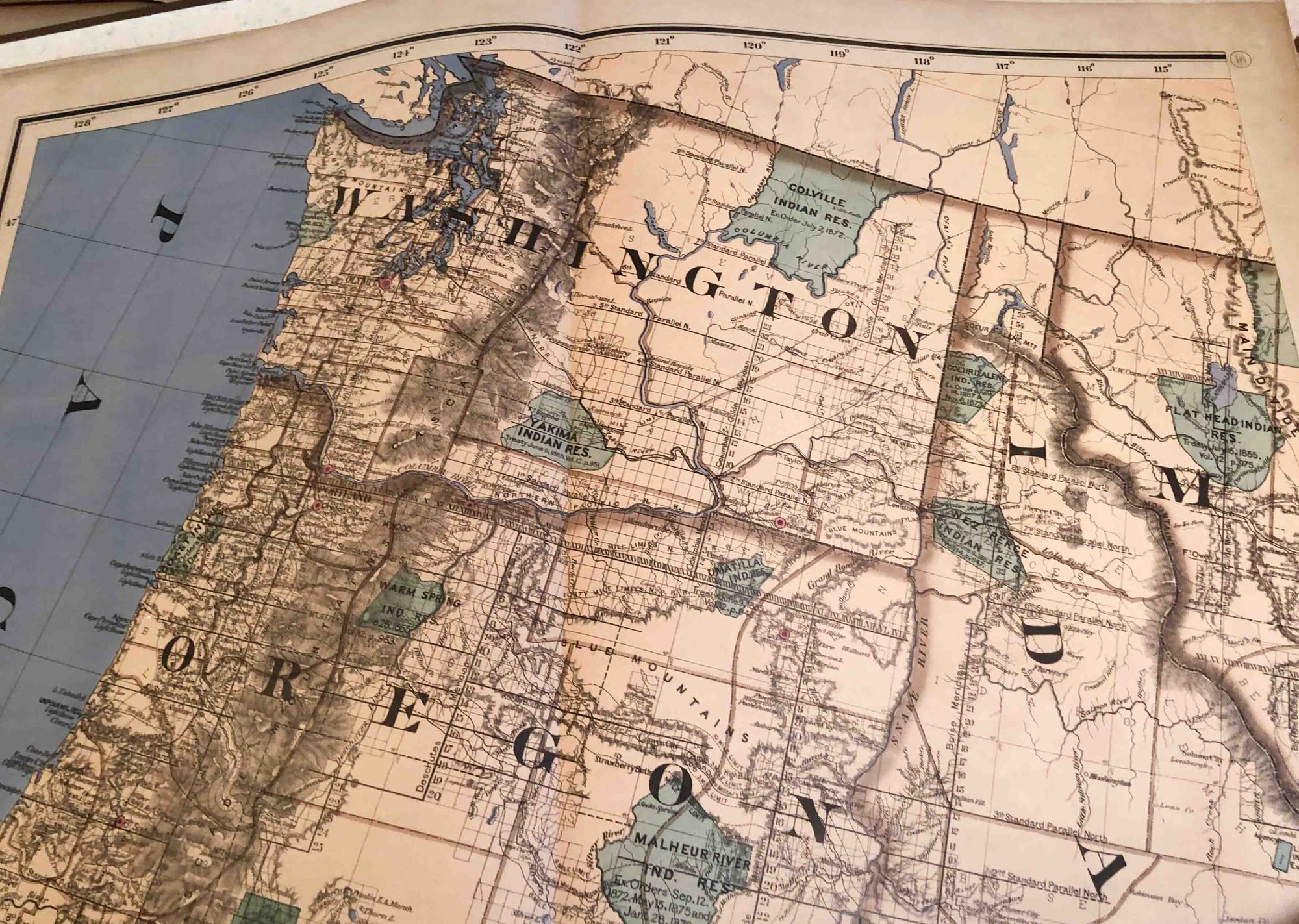 Centennial Map of The United States of America. 1878 ( or atlas ...