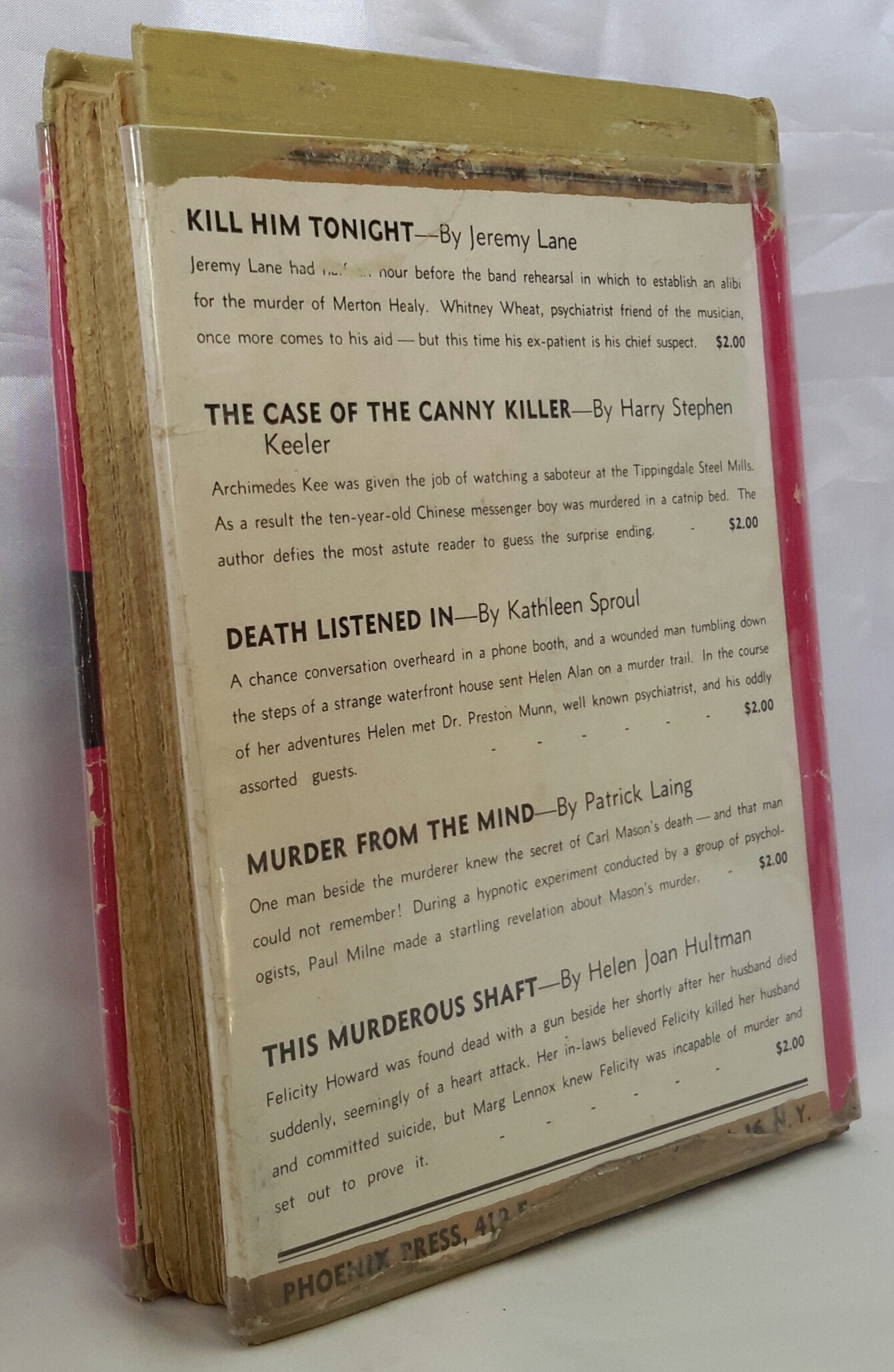 Murder By Magic. by LONG, Amelia Reynolds.: (1947) | Addyman Books
