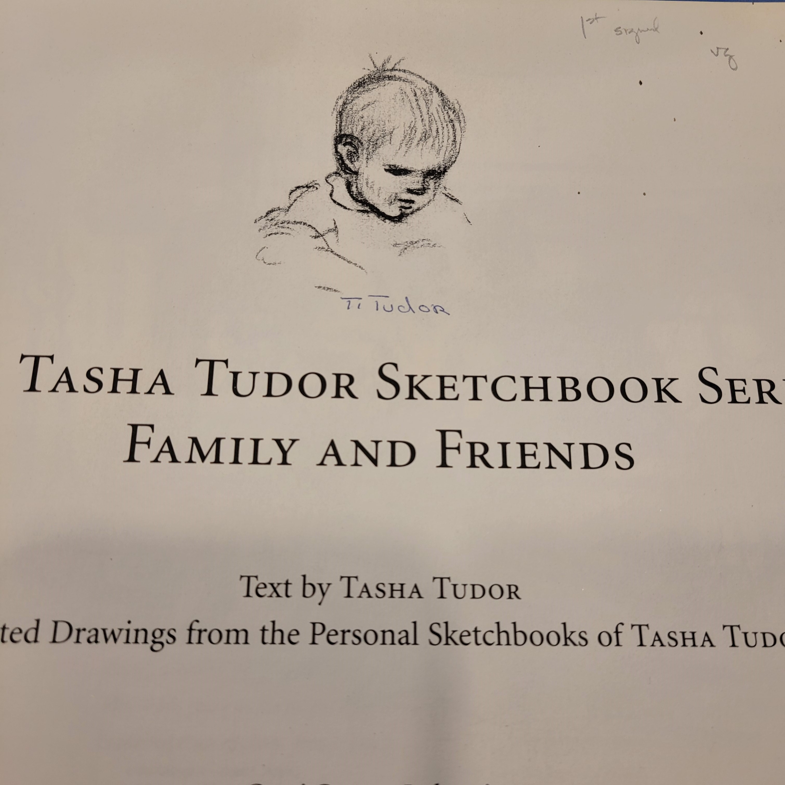 The Tasha Tudor Sketchbook Series: Family & Friends by Tasha Tudor ...