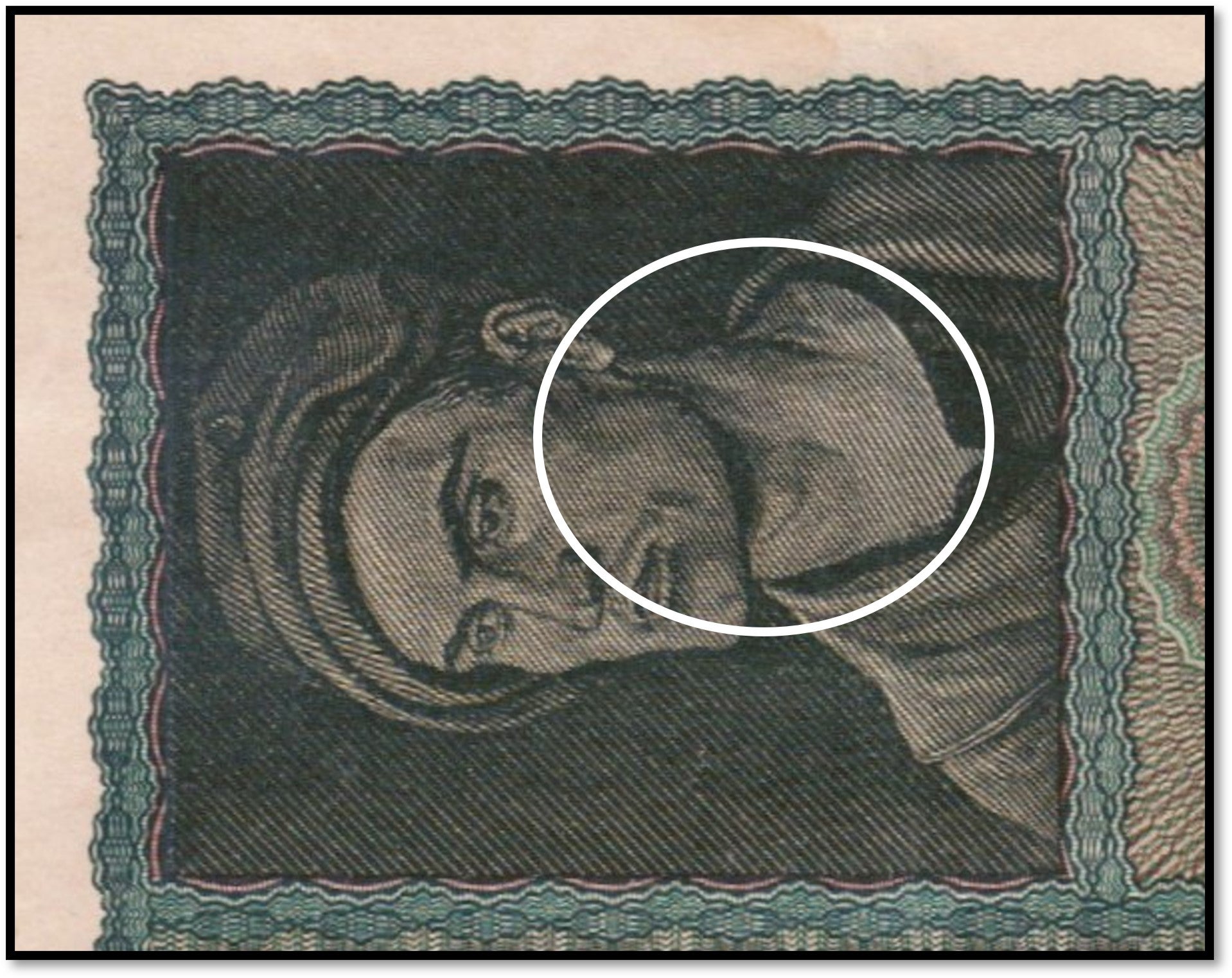 Genuine Historical 1922 Weimar Germany 10000 Reichsbanknote Vampire ...