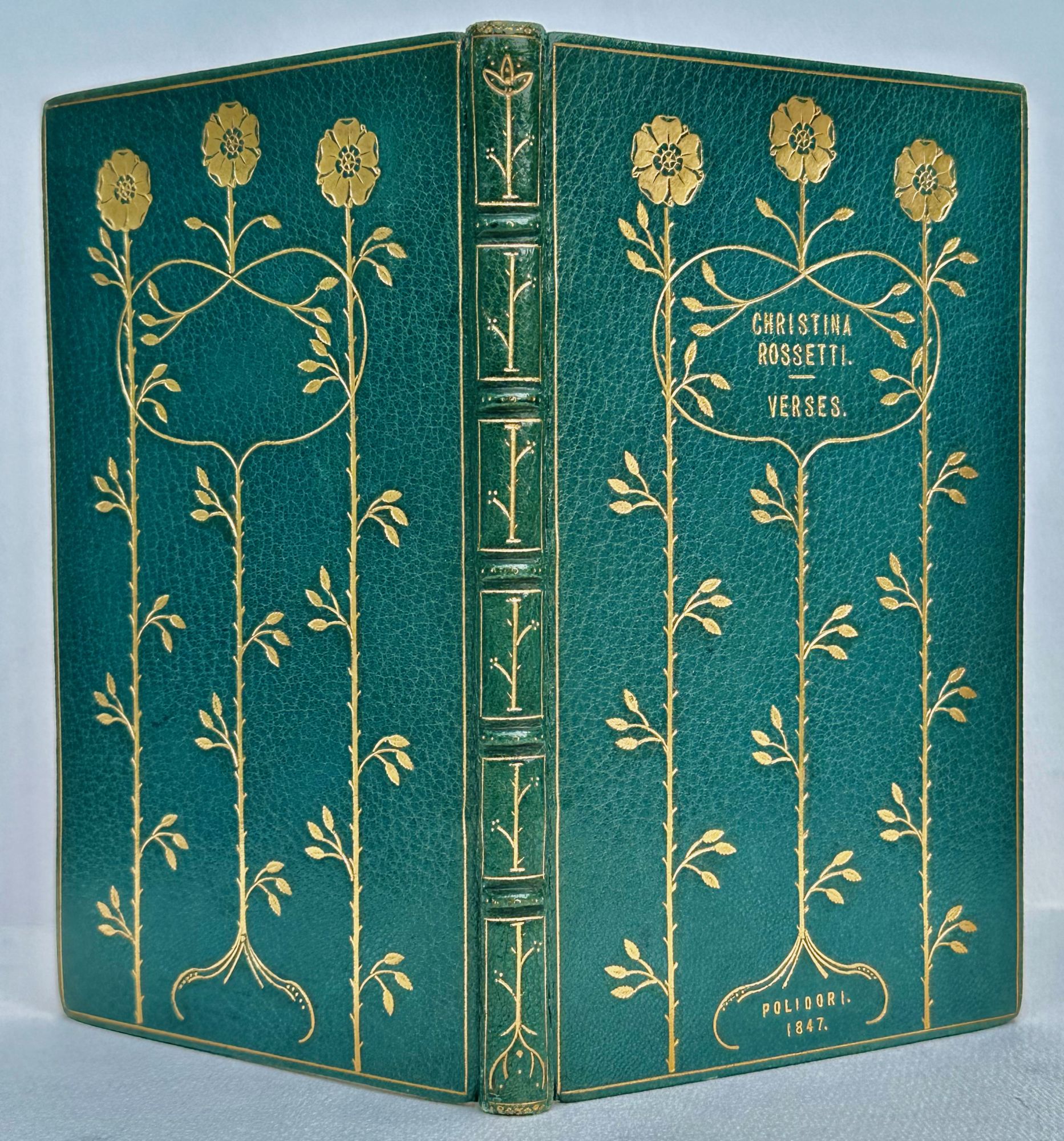 [Rossetti, Christina- VERSES, 1847, CHRISTINA'S OWN BOOK, A SUPERB ...
