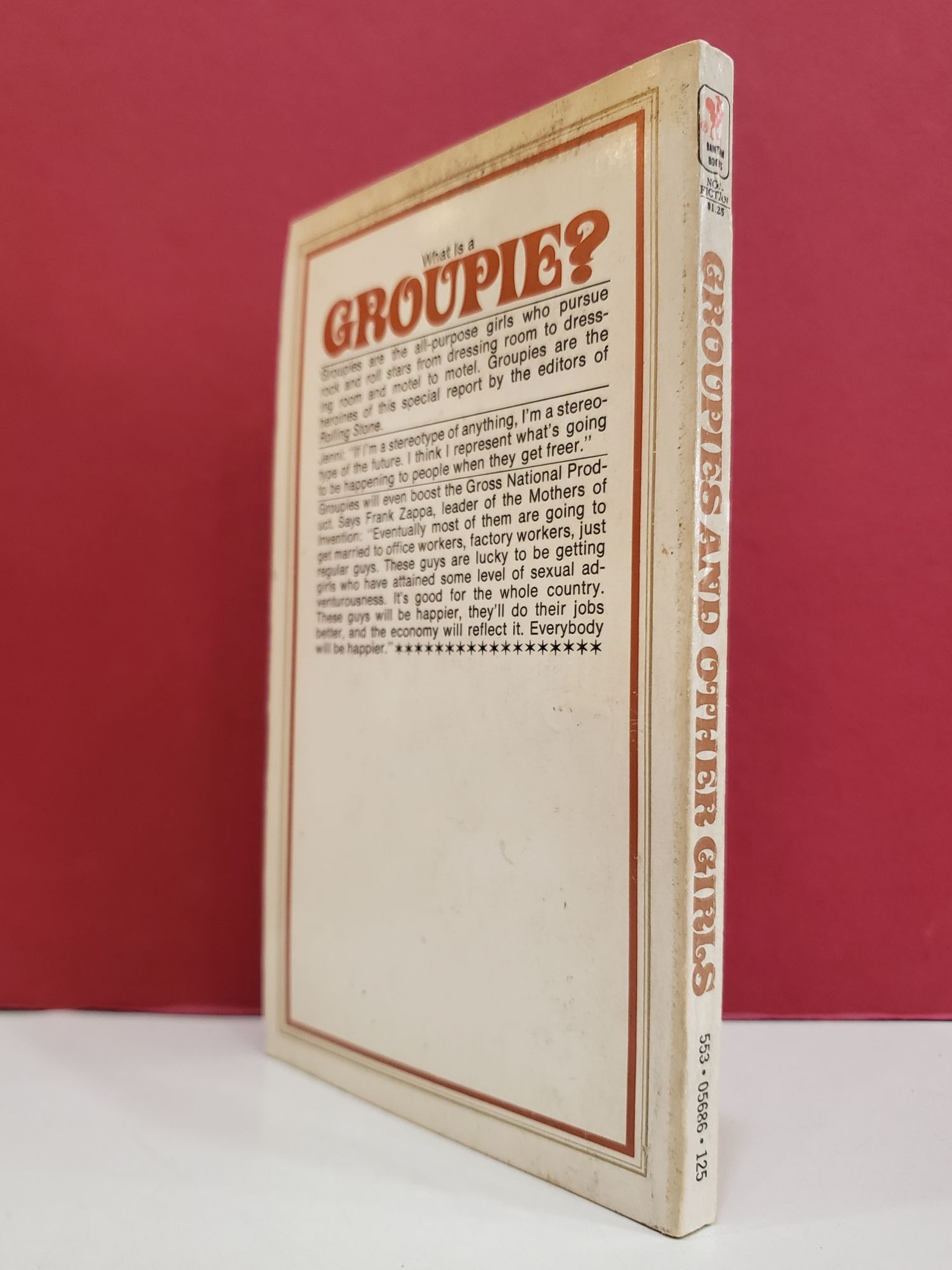 Groupies and Other Girls: A Rolling Stone Special Report by John Burks ...