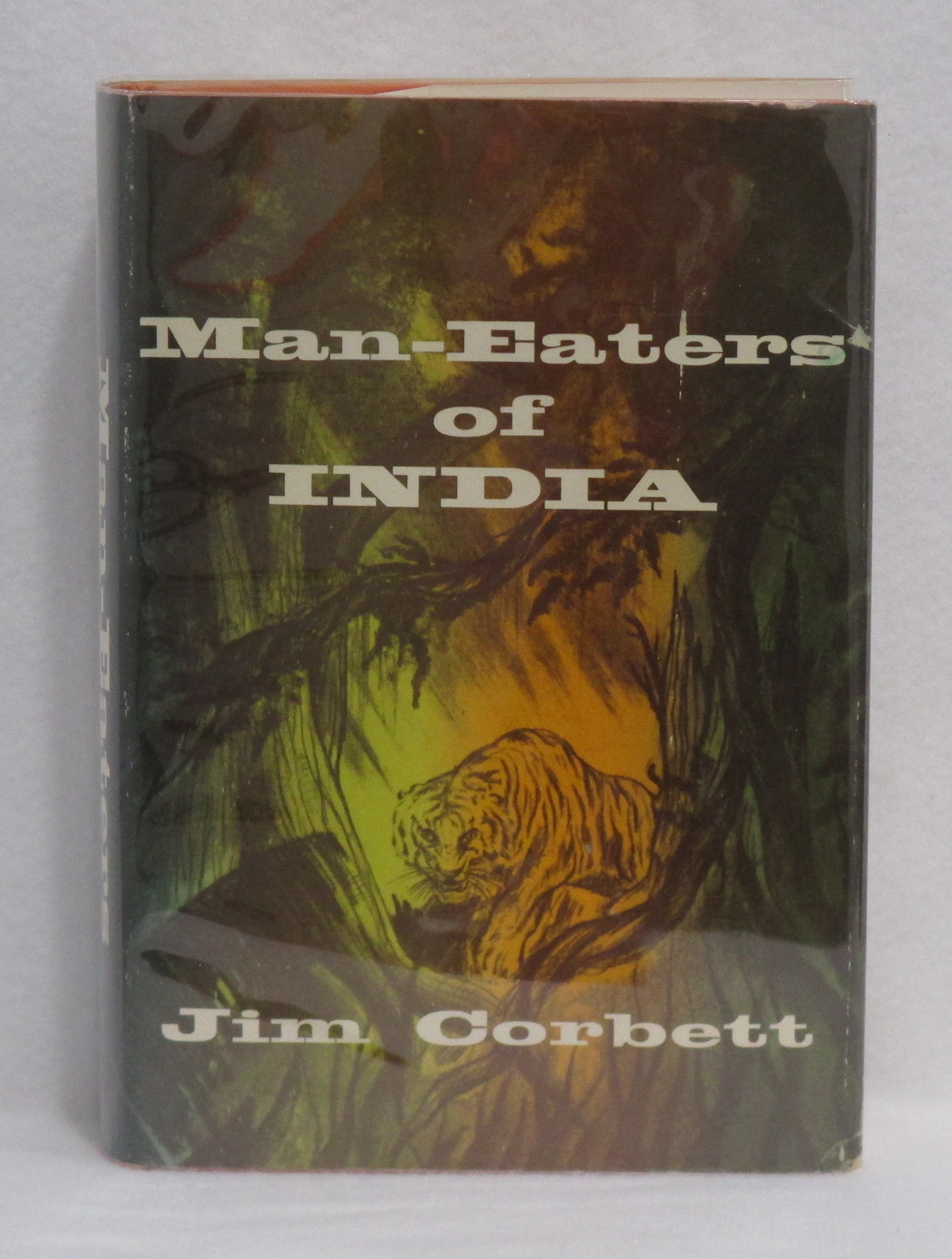 Man Eaters Of India By Corbett Jim Very Good Hardcover 1957 First