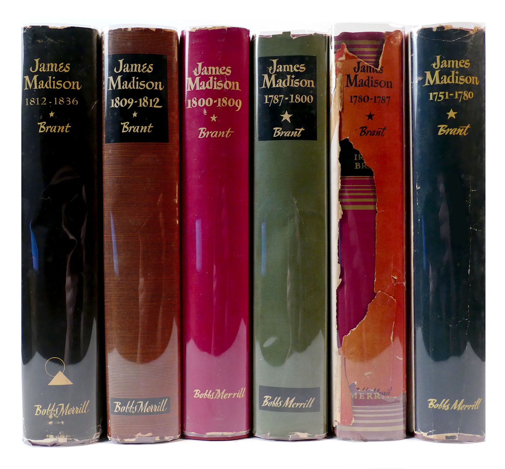 JAMES MADISON 6 VOLUME SET by Irving Brant: Hardcover (1961) First ...