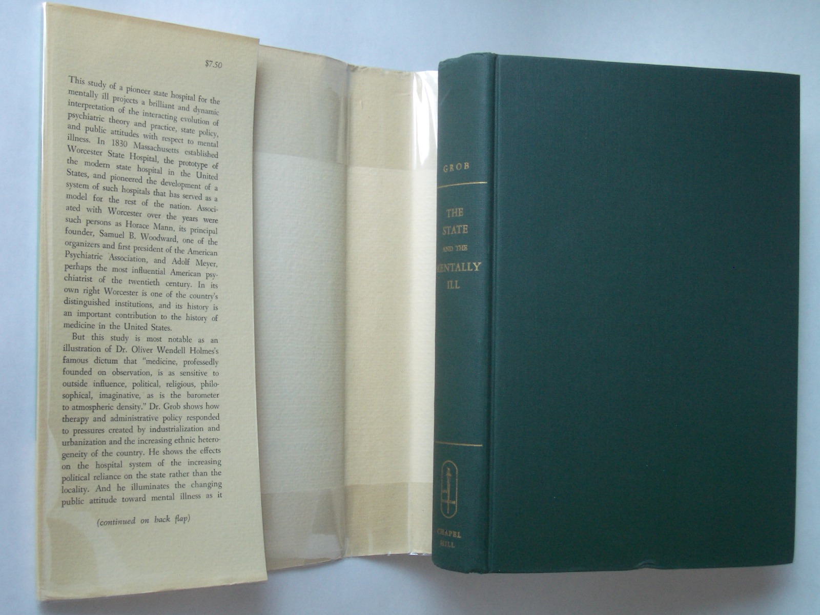 The State and the Mentally Ill: A History of Worcester State Hospital ...