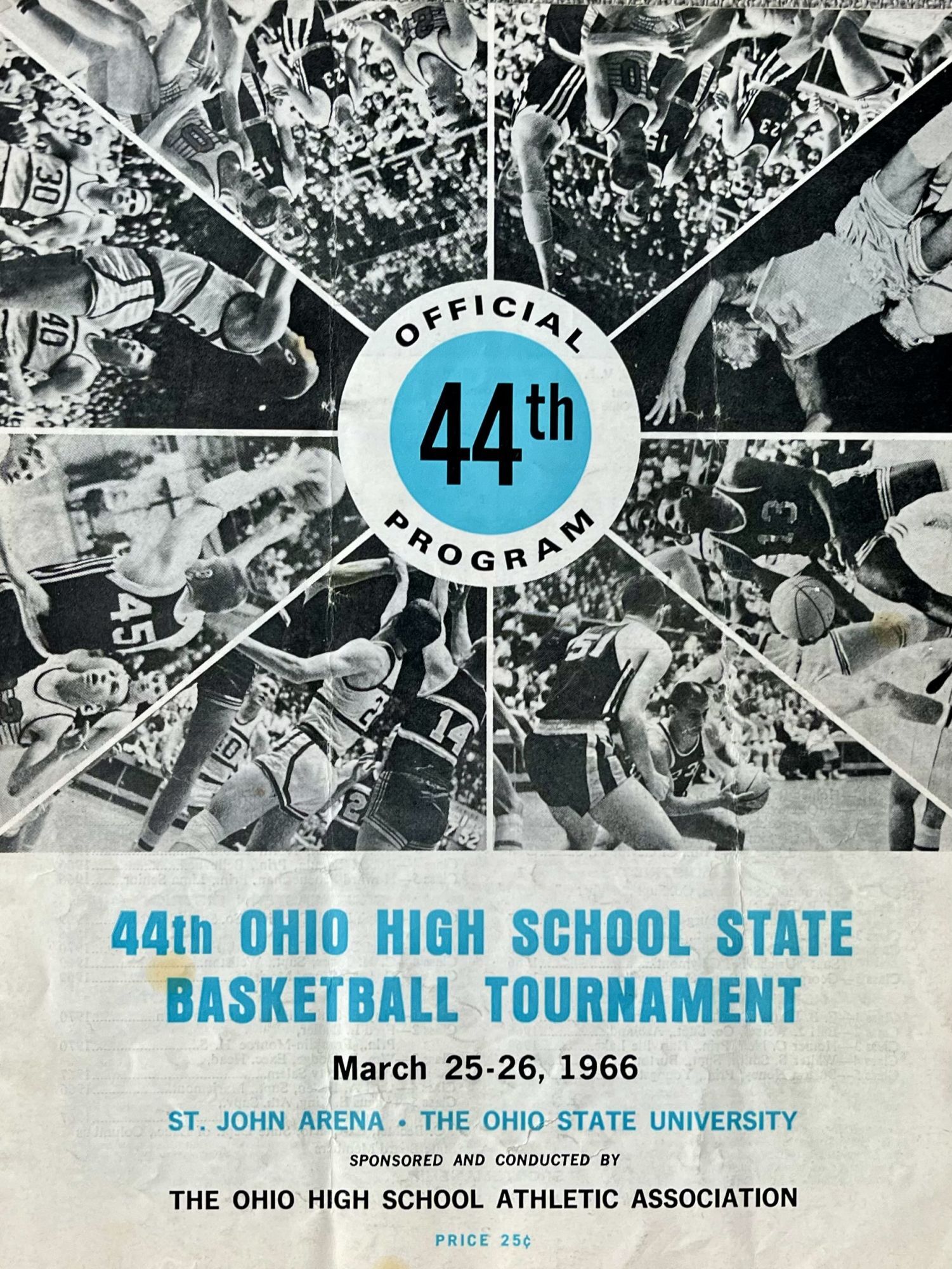 Official Program: 44th Ohio High School State Basketball Tournament ...