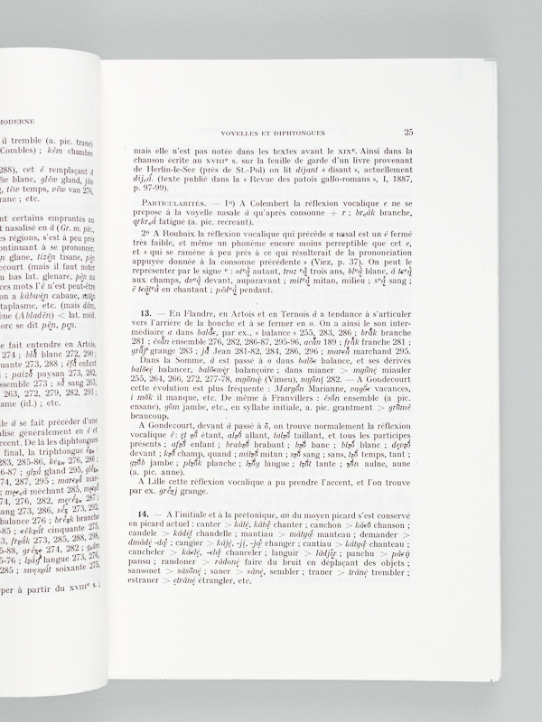 Du Moyen Picard au Picard moderne by FLUTRE, Louis-Fernand: Bon souple ...