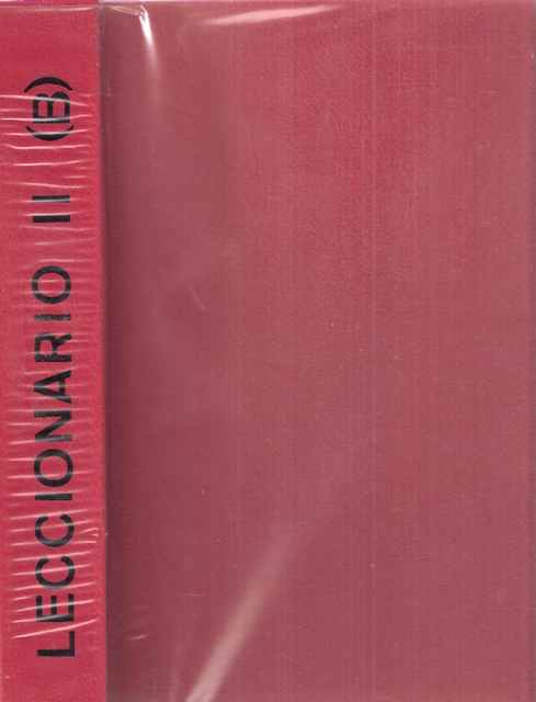 Leccionario II. Dominical y ferial. Ciclo B by Vicente Enrique y ...