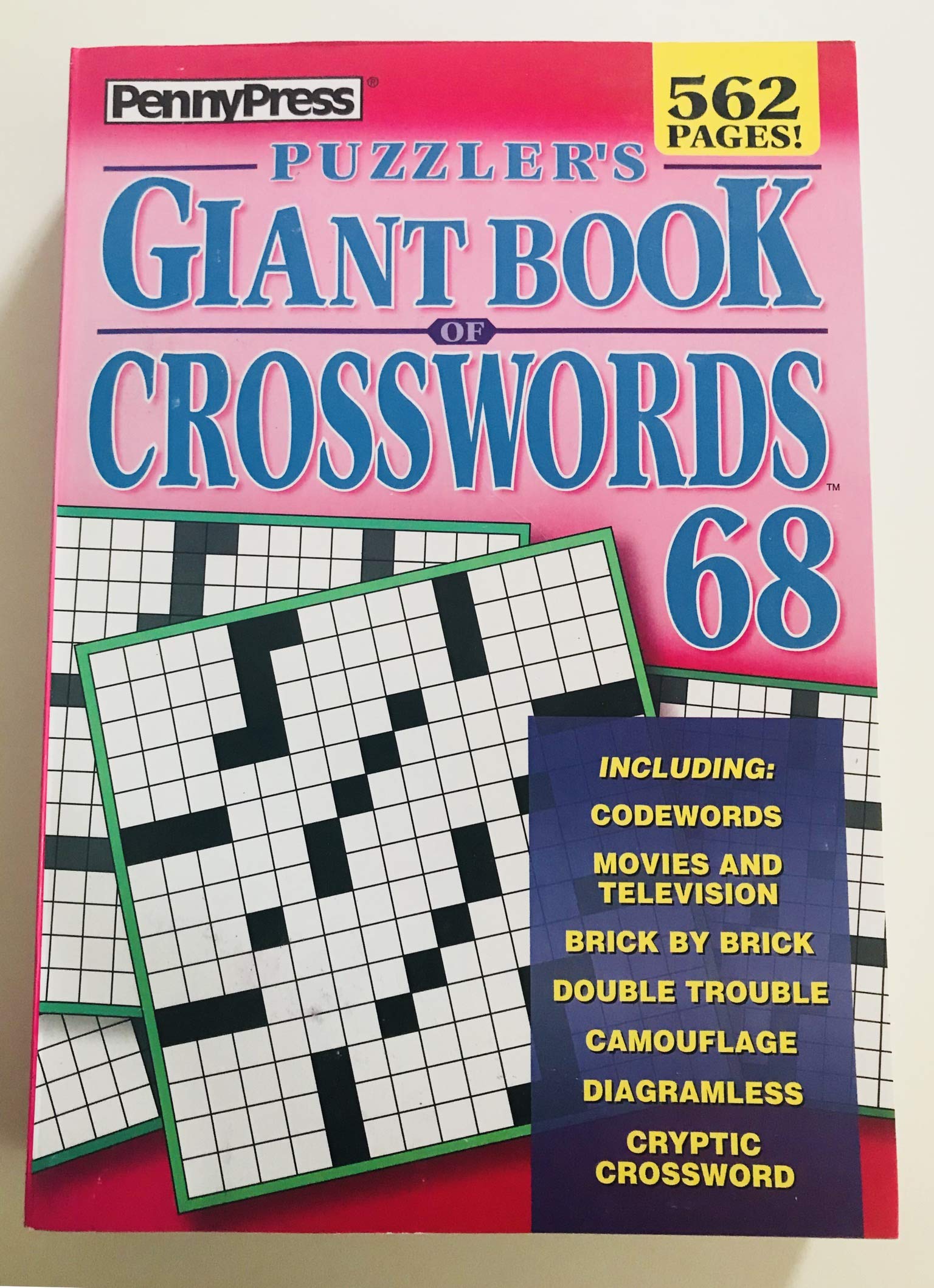Volume 68 of the Puzzlers Giant Book of Crosswords Penny Press: very_good | Big River Books