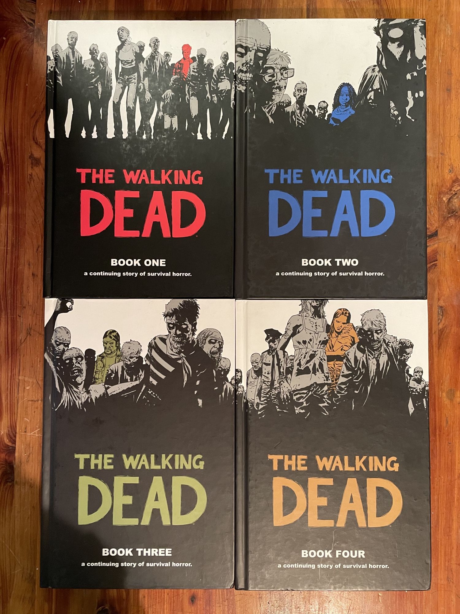 The Walking Dead Books 1-14 by KIRKMAN, Robert: Very good Hardcover ...