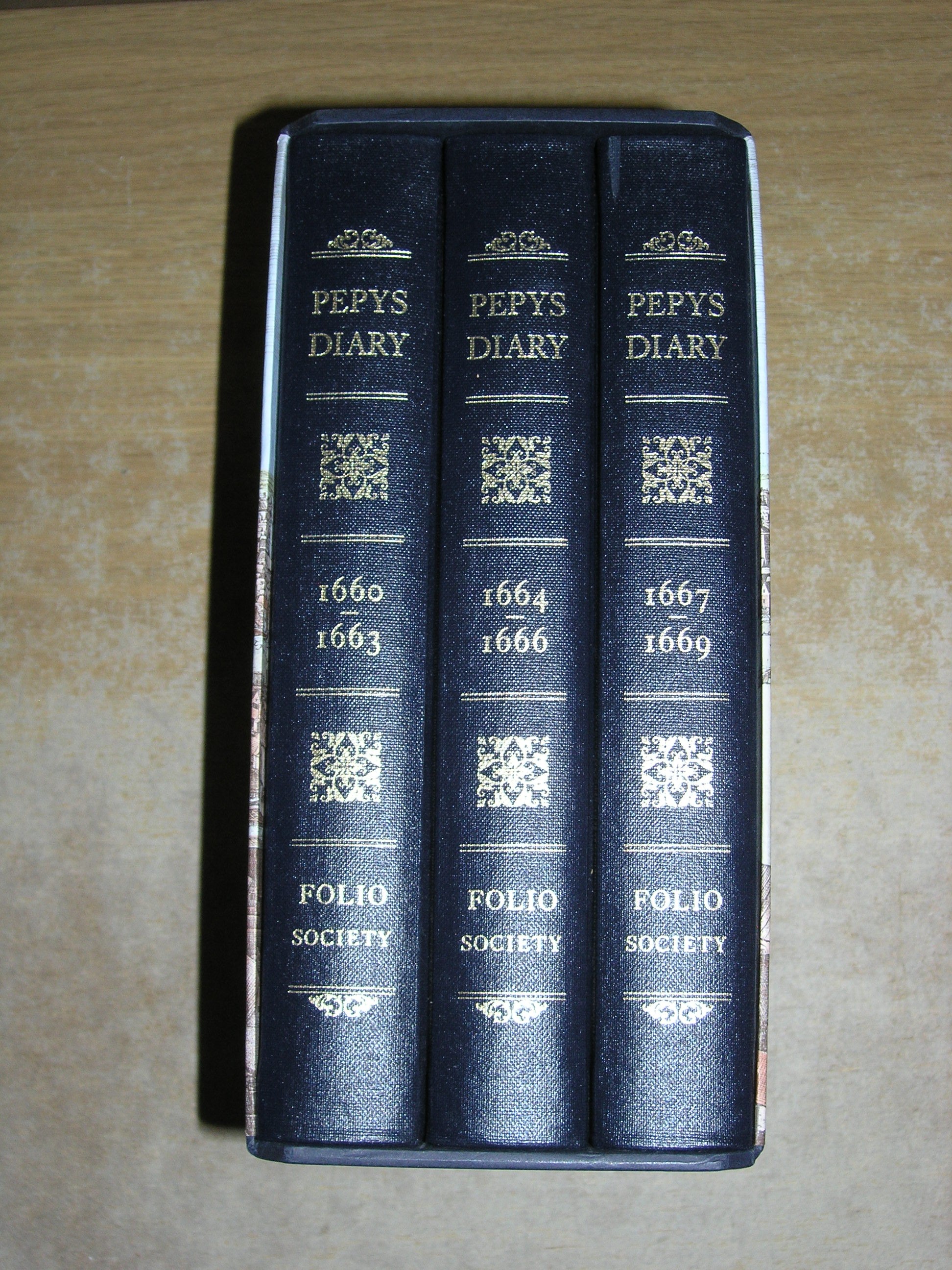 Pepys Diary Volumes I - III by Samuel Pepys (Selected and edited by ...
