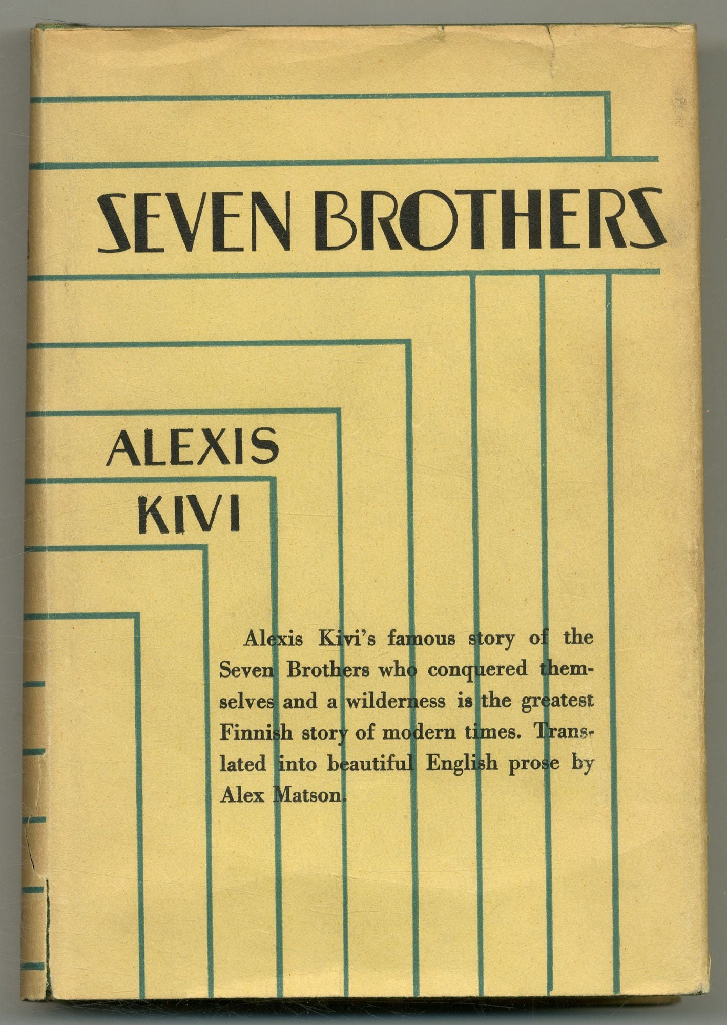 Seven Brothers by KIVI, Alexis: Fine Hardcover (1929) | Between the ...