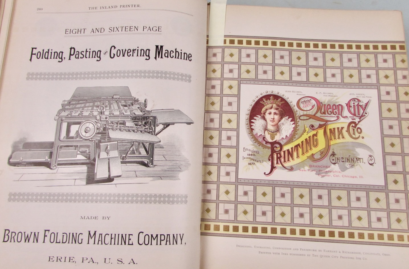 INLAND PRINTER A TECHNICAL JOURNAL DEVOTED TO THE ART OF PRINTING Vol ...