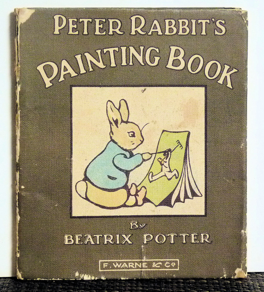 Peter Rabbit's Painting Book by Beatrix Potter: Fair Light cardboard ...