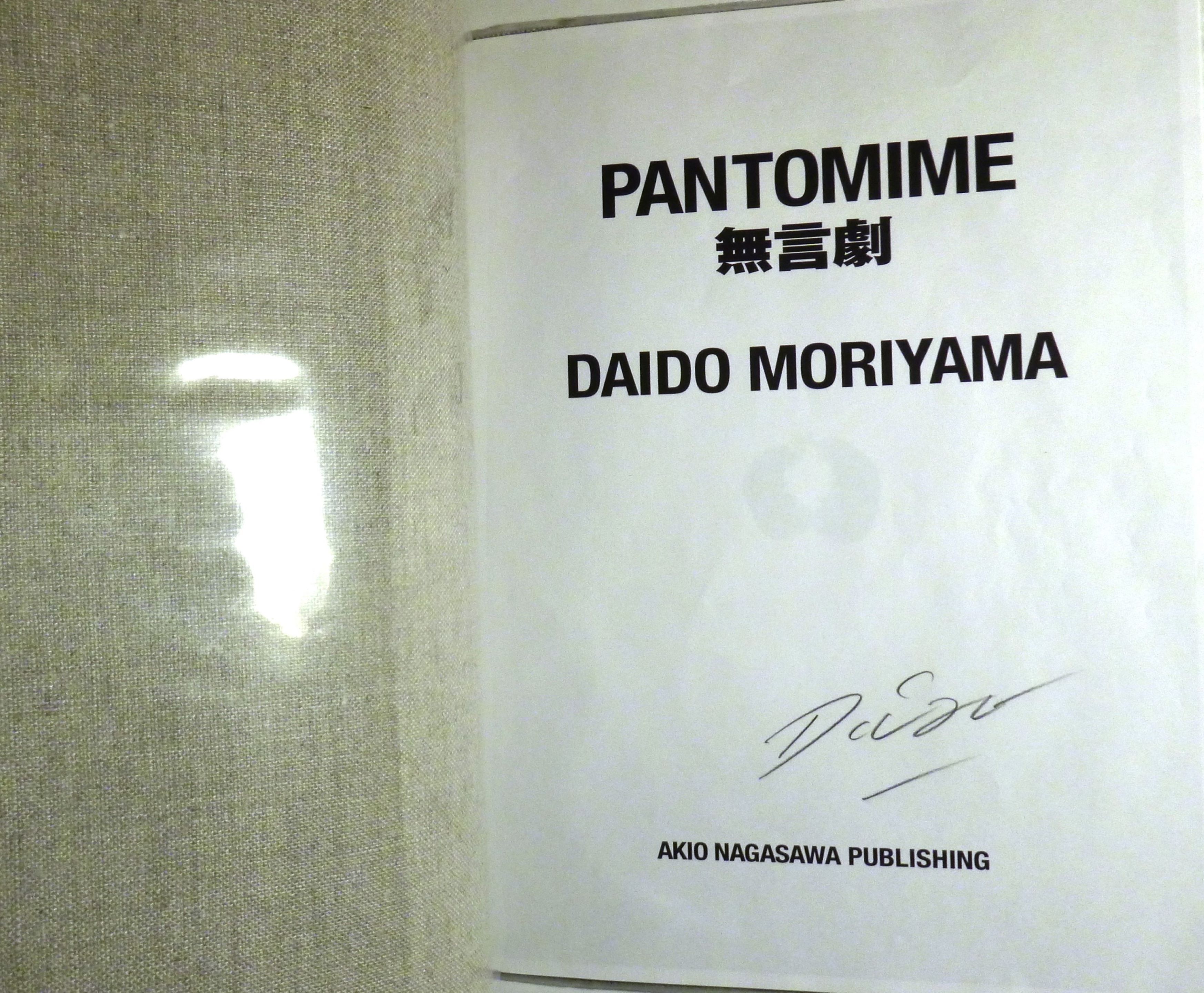 Pantomime by Daido Moriyama: Near Fine Soft cover (2017) 1st Edition ...