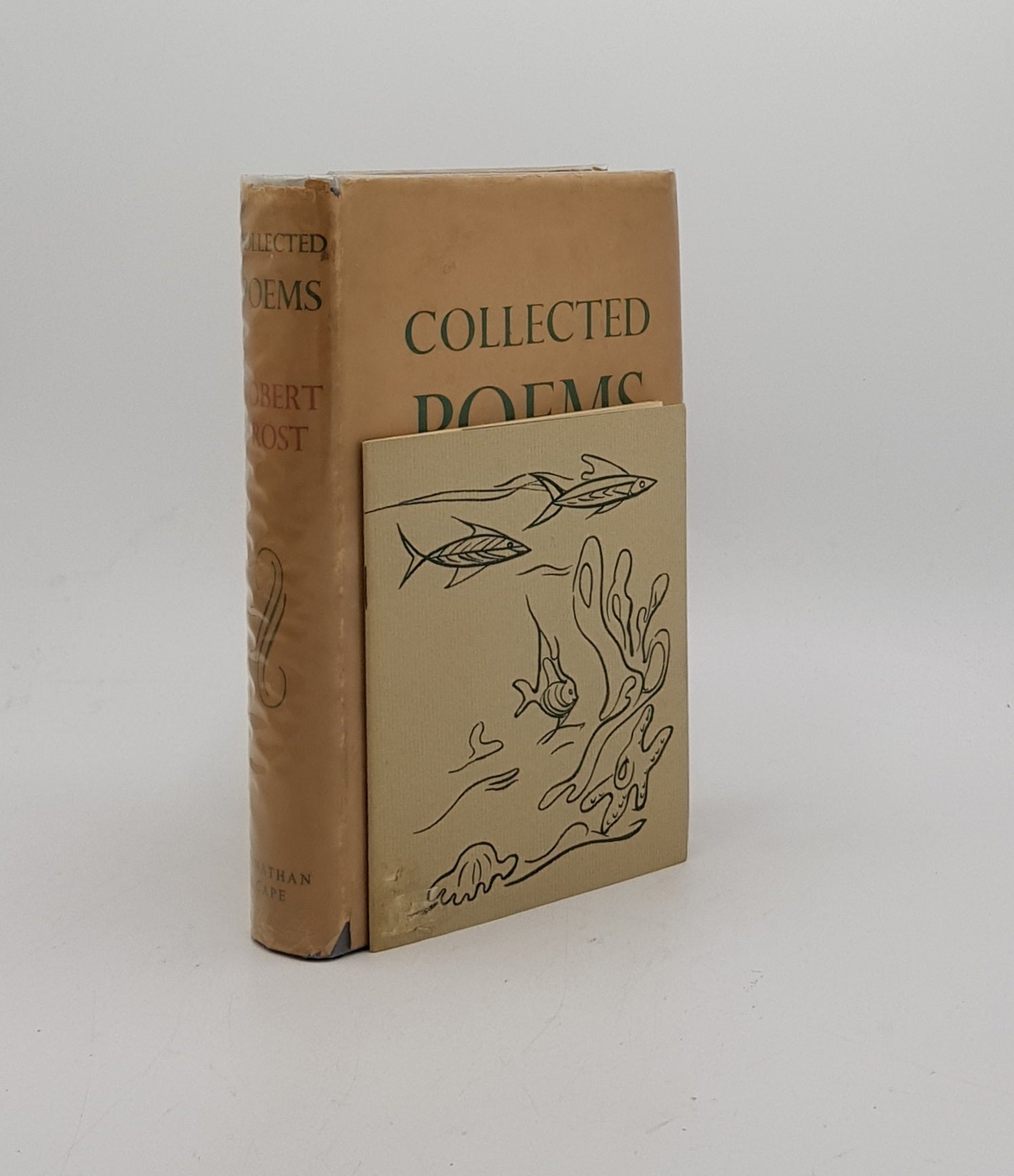 COLLECTED POEMS OF ROBERT FROST [with] DOES NO ONE BUT ME AT ALL EVER ...