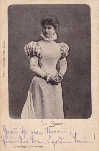 Hamburger Stadttheater. Postkarte in Lichtdruck. Abgestempelt Hamburg ...