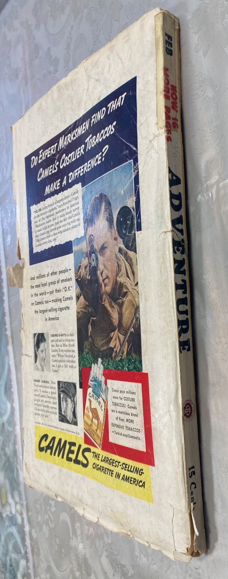 Adventure February 1938 Vol. 98 No. 4 The photos in this listing are of ...