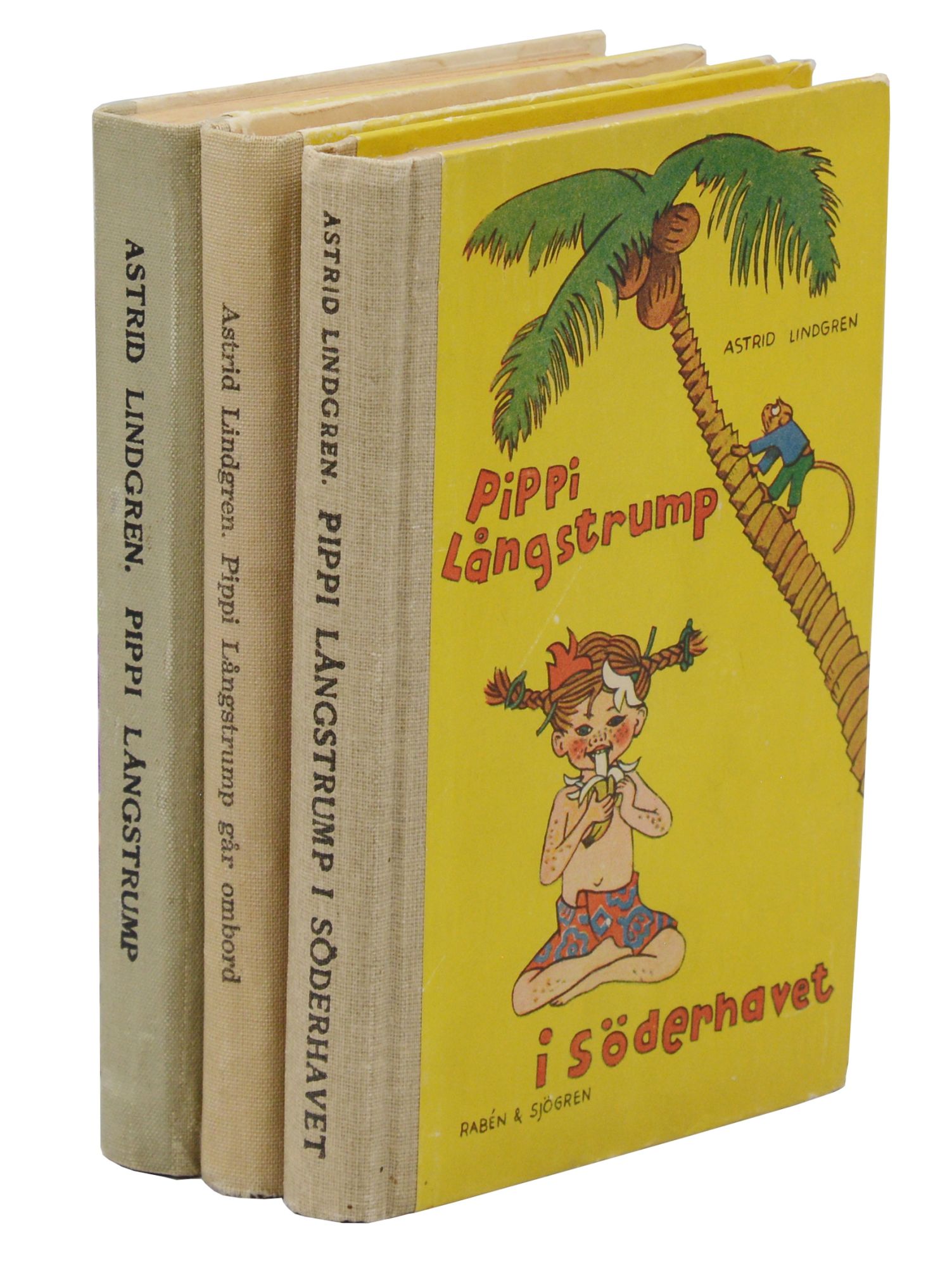 Pippi Langstrump; Pippi Langstrump Gar Om Bord; Pippi Langstrump I ...